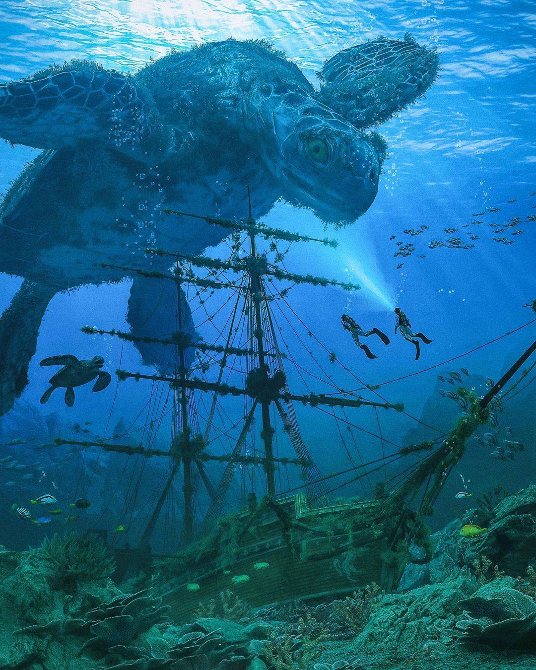 Healed Planet by Beeple | Scrolller