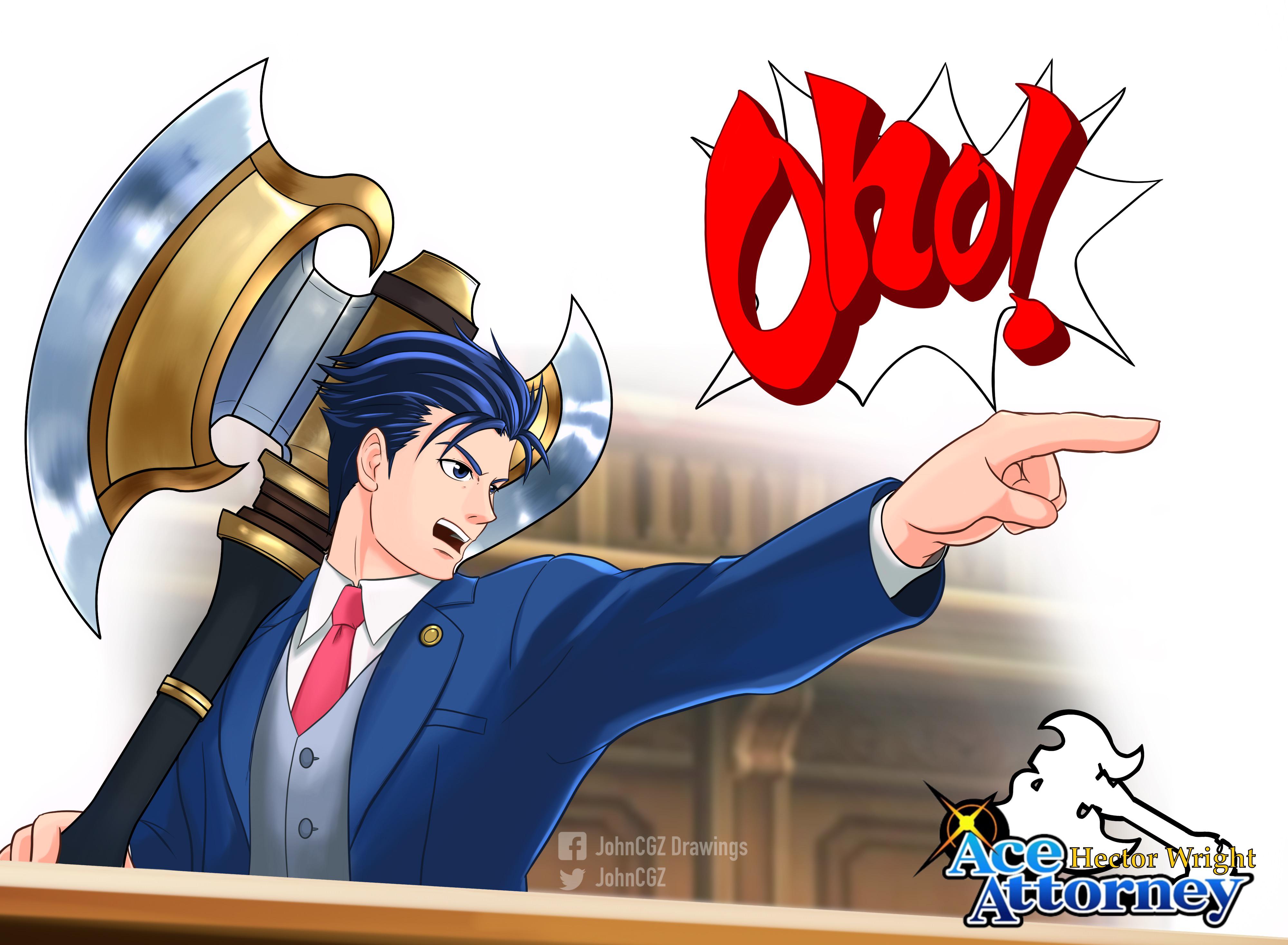 Hector Wright Ace Attorney | Scrolller