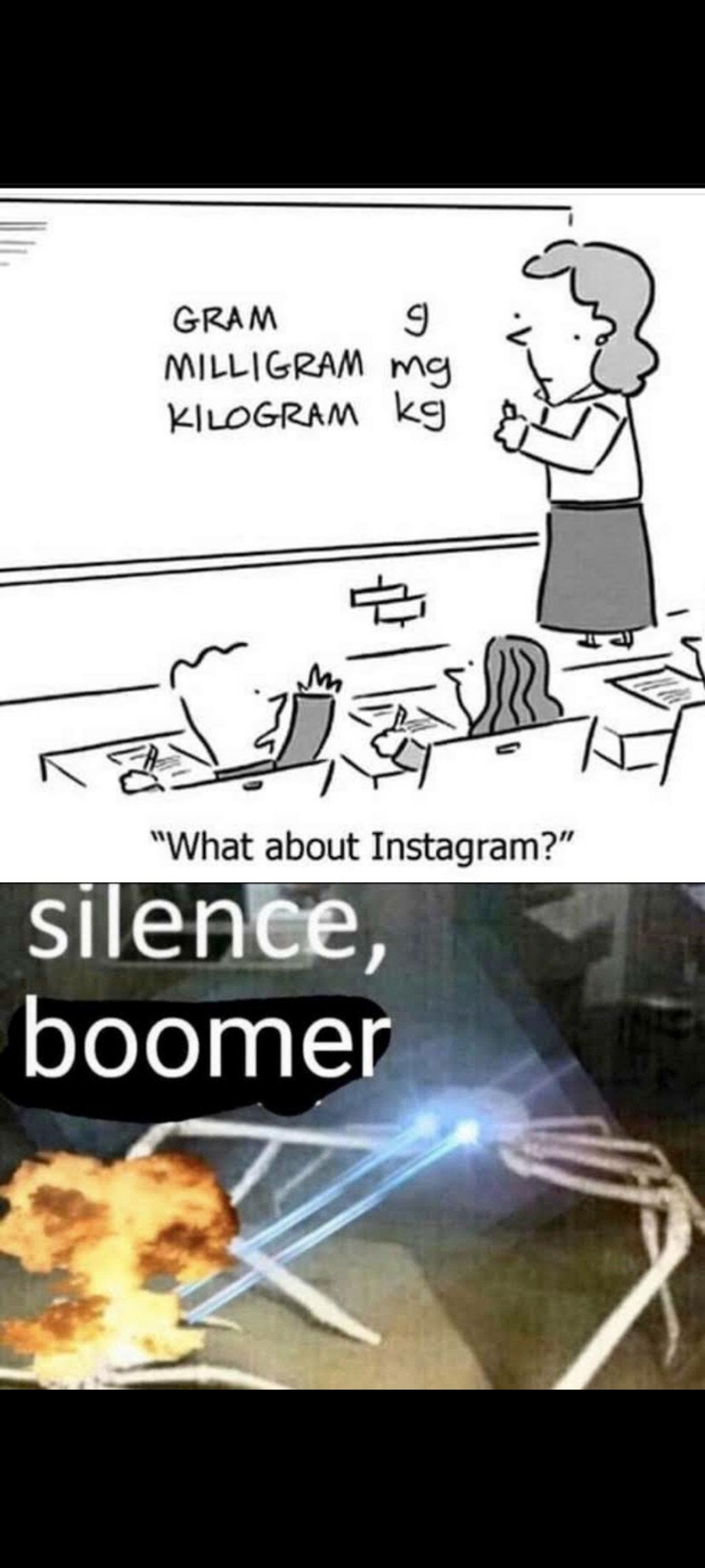 hehe bOoMeR lmao xD | Scrolller