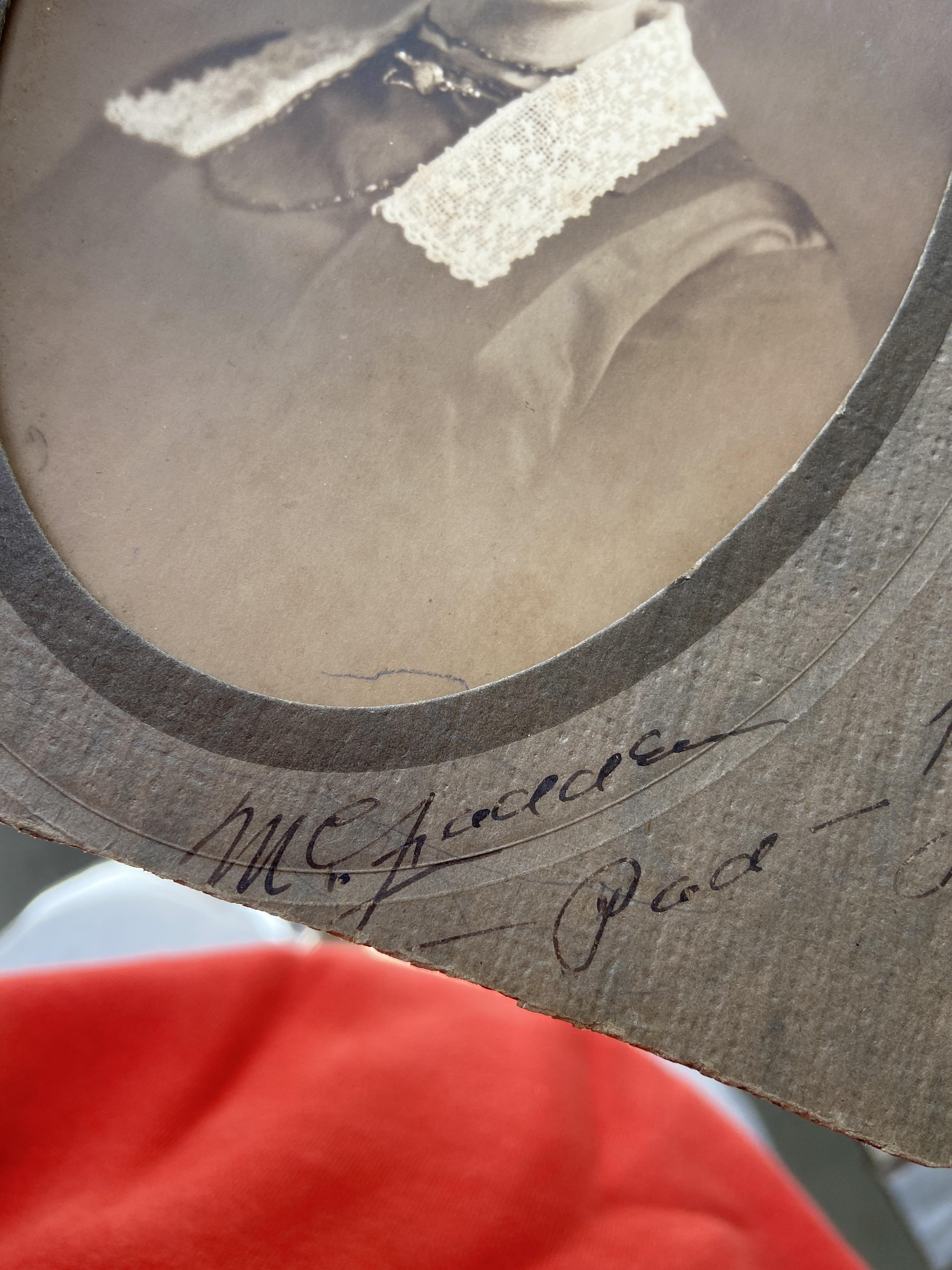 Help deciphering names on old photographs | Scrolller