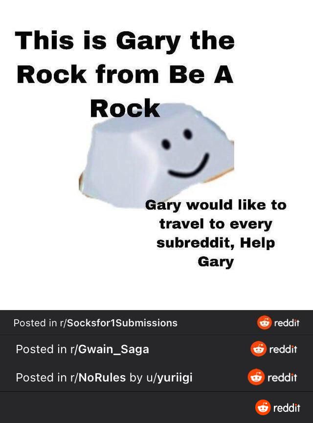 Help gary pls | Scrolller