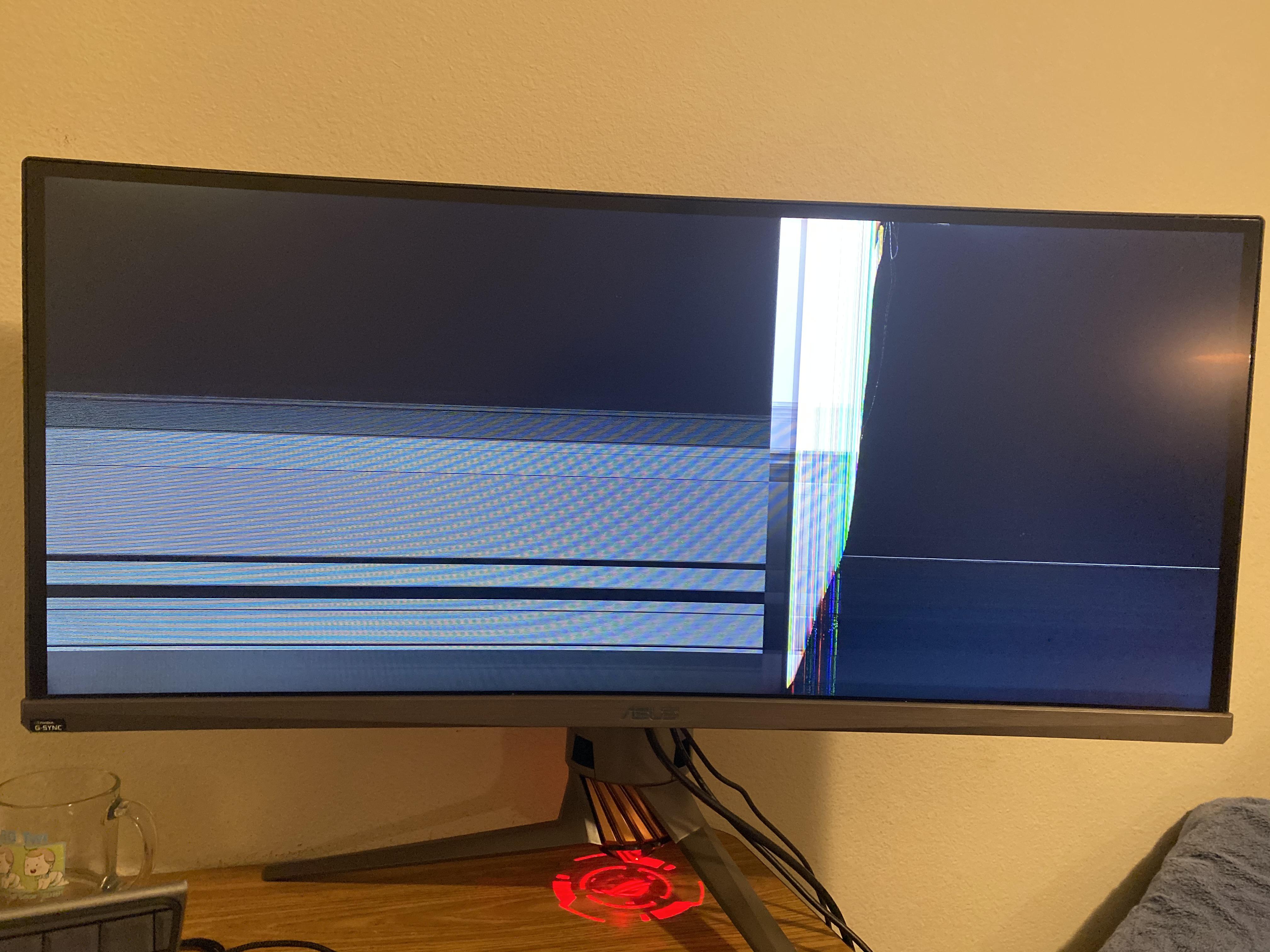 Help: is it possible to fix this ROG SWIFT PG35VQ gaming monitor? | Scrolller