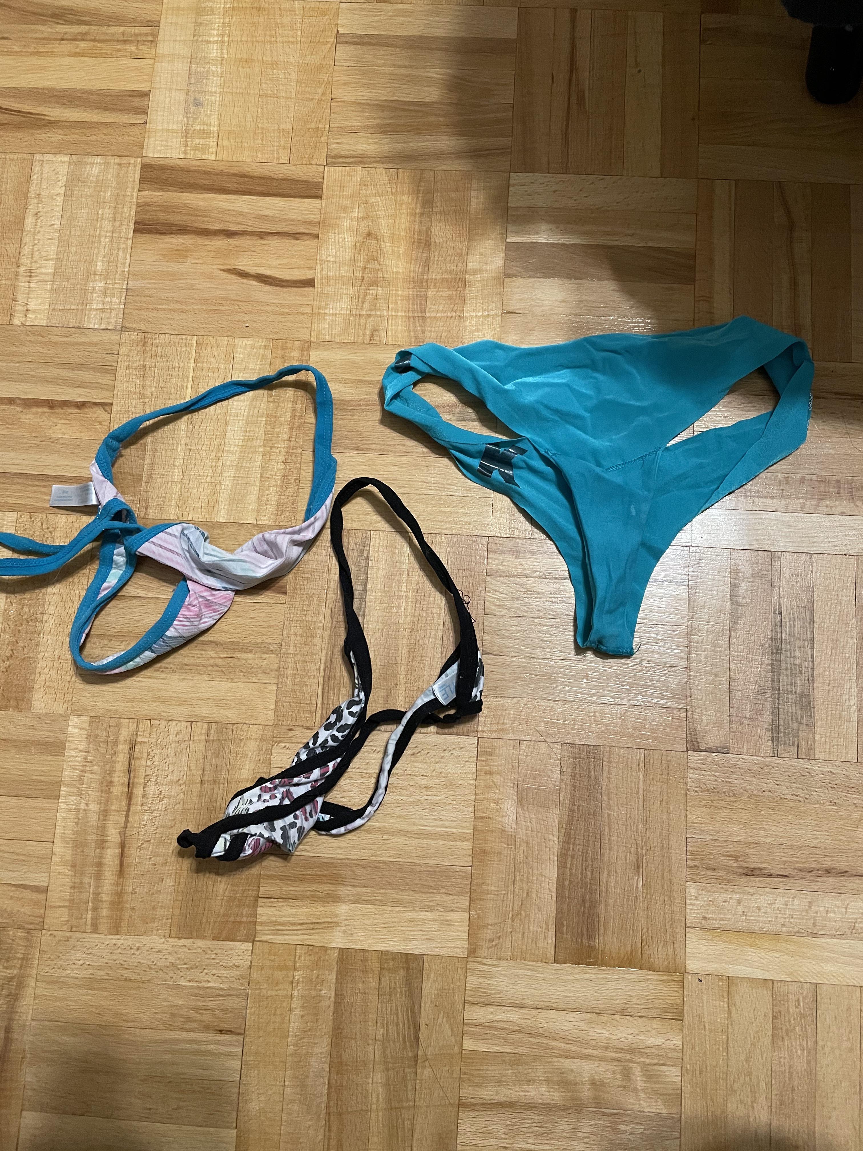Her weekend attire. Did she wear these thongs to your house? | Scrolller