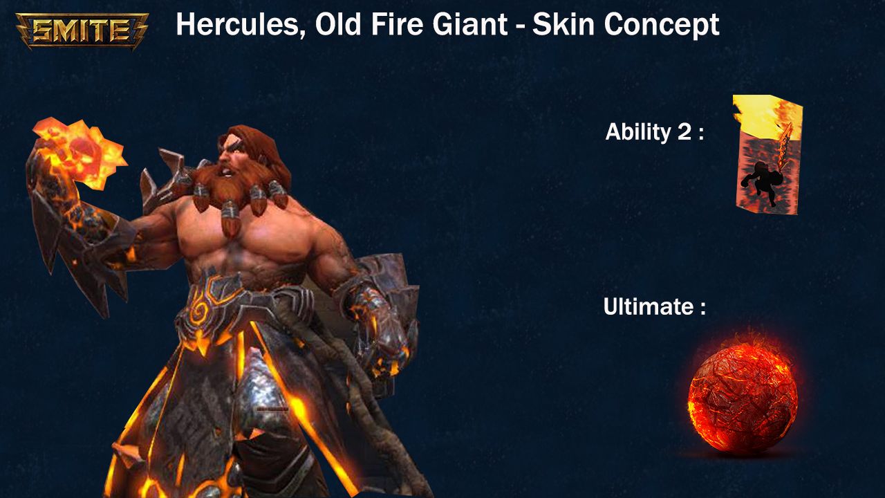 Hercules, Old Fire Giant - Skin Concept | Scrolller