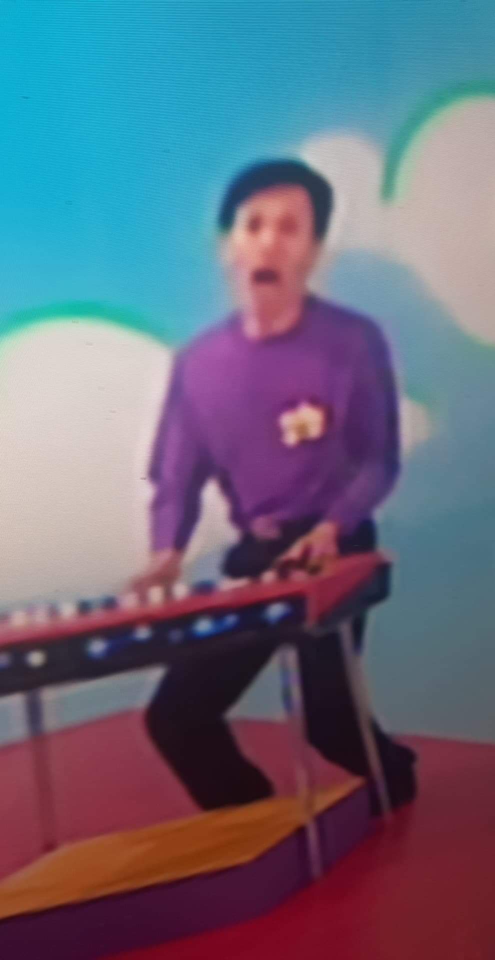 Here is a picture of Jeff the wiggle suffering. Please, end his suffering. Give Jeff an upvote ...