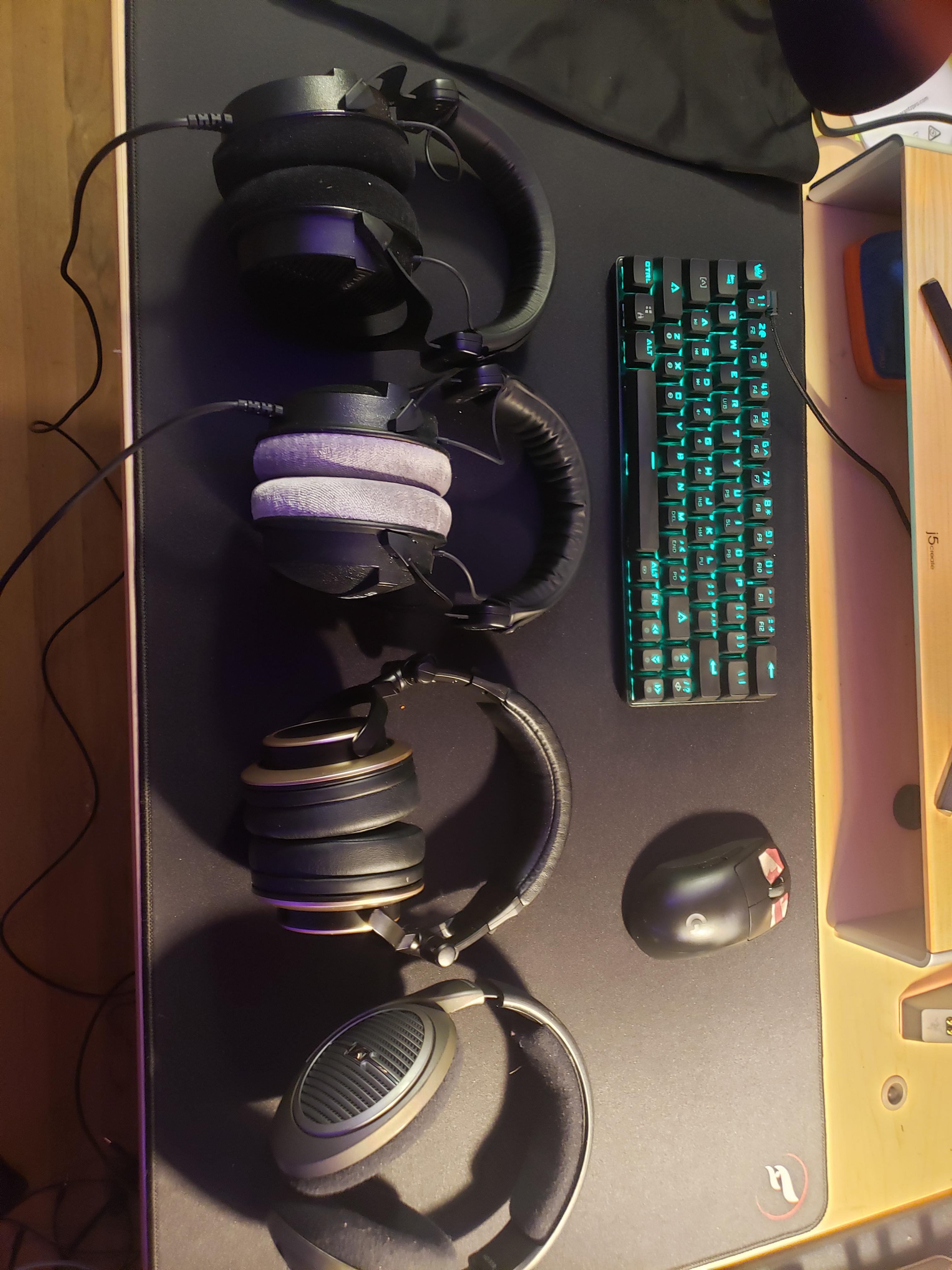 Here is my collection so far I wanted some choice on Headphones to wear. | Scrolller