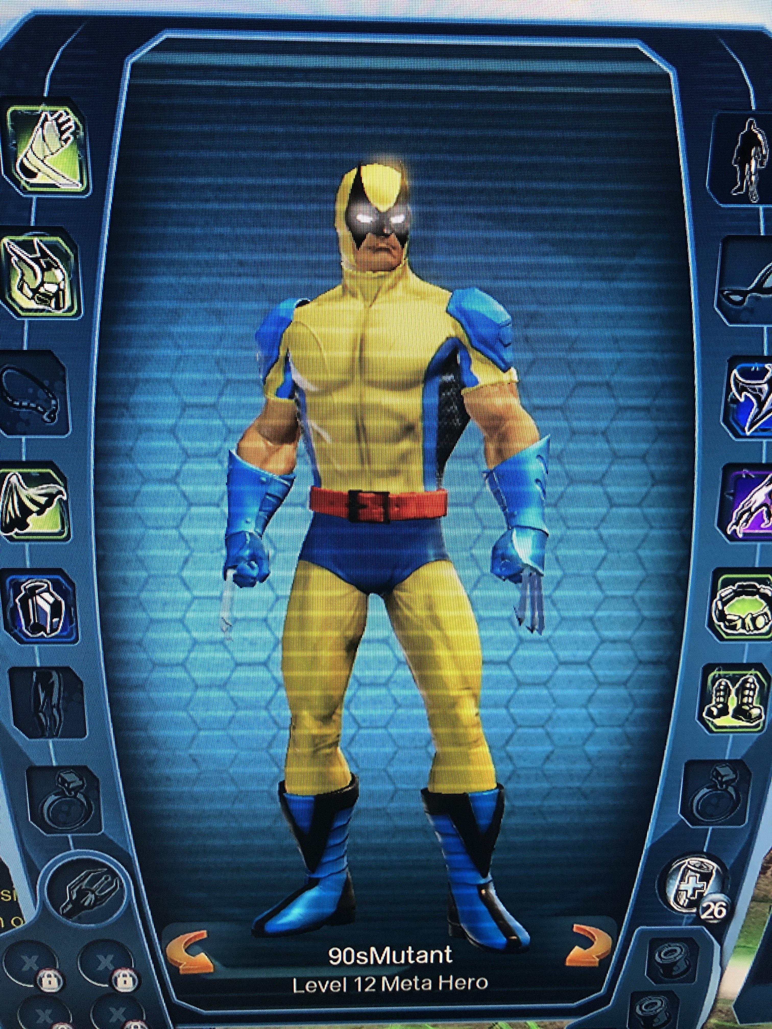 Here is my custom wolverine with claws! | Scrolller