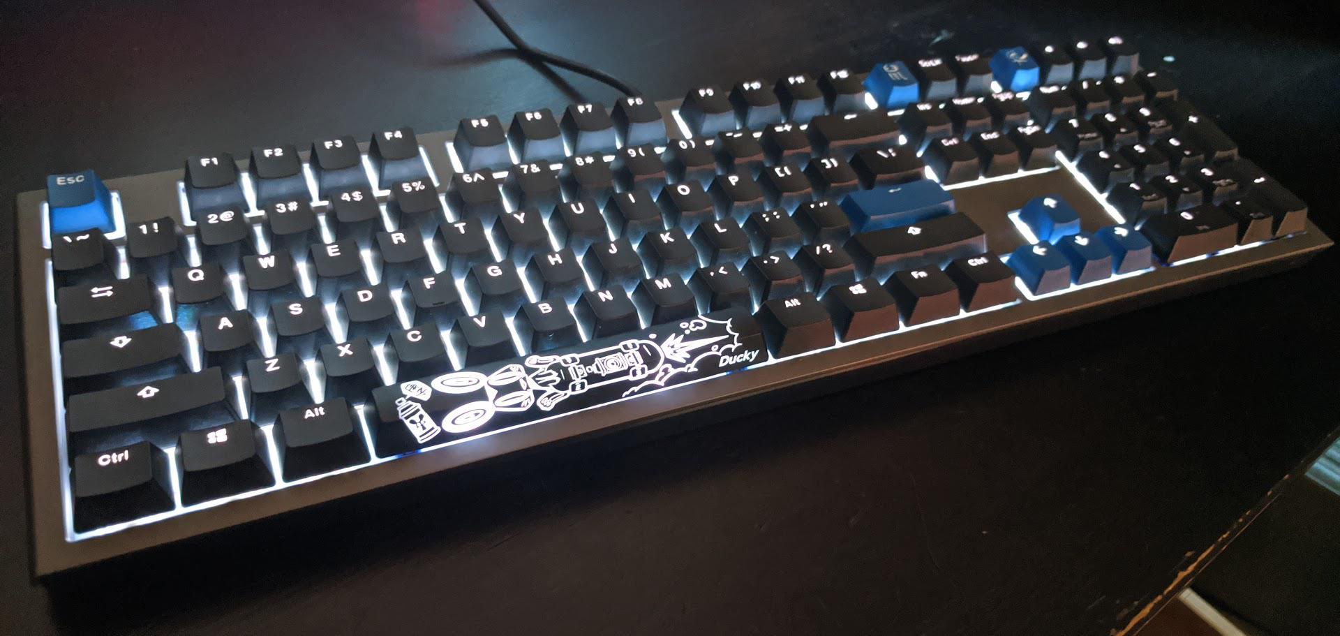 Here is my New Ducky Shine 7 | Scrolller