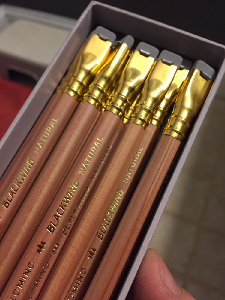 Here they are! The Blackwing Natural! | Scrolller