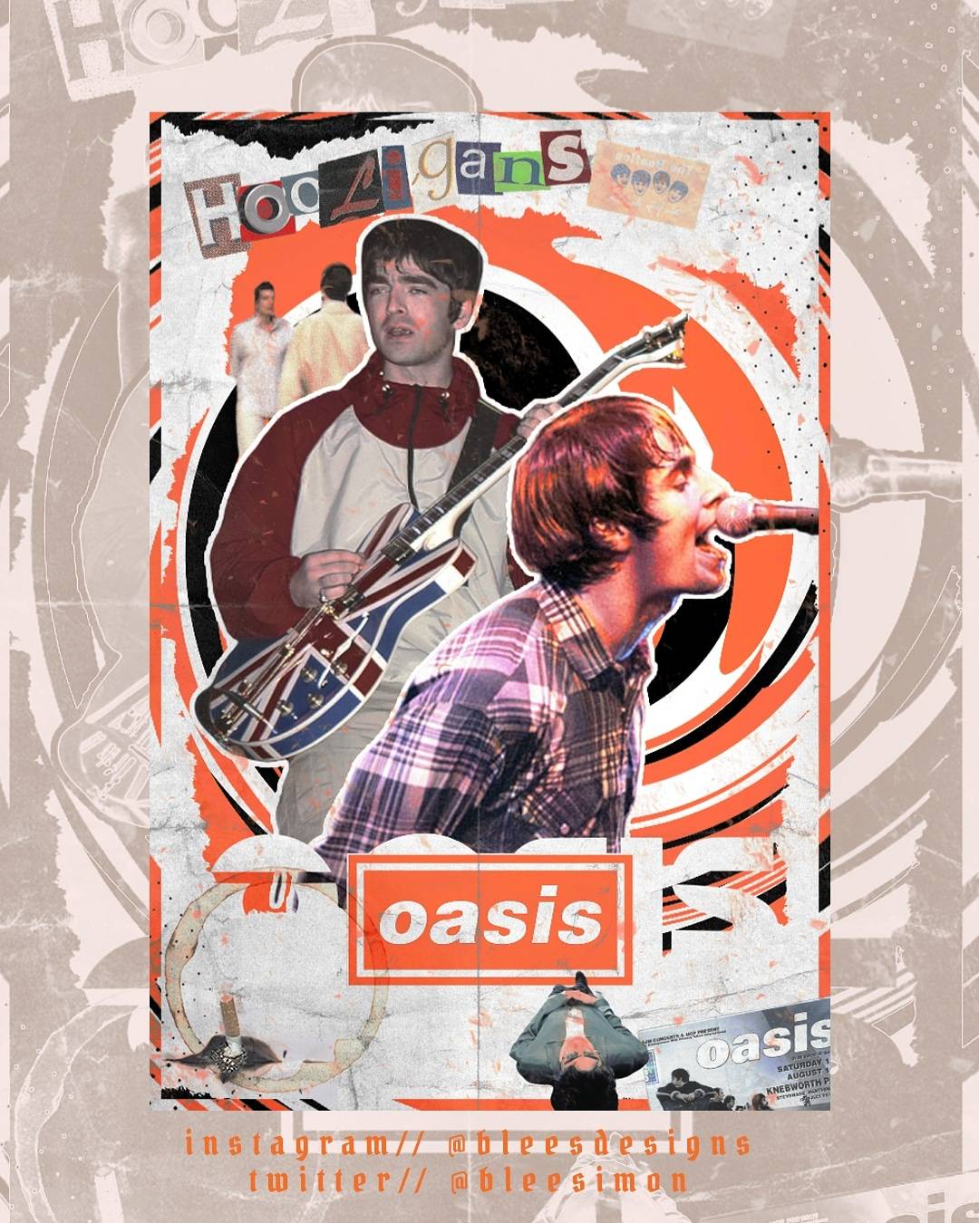 Here's an Oasis poster I made! :) | Scrolller