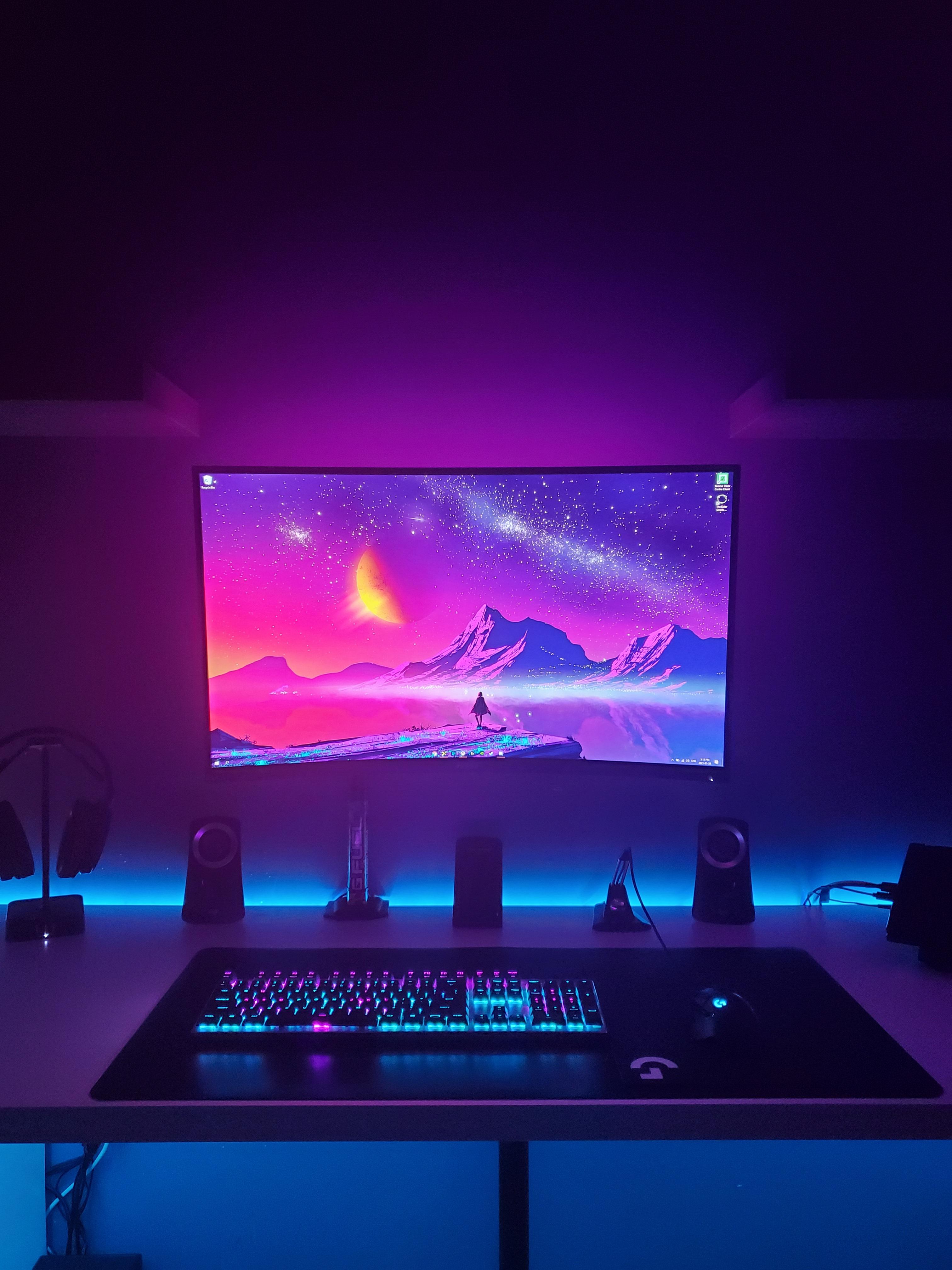 Here's my gaming setup! | Scrolller