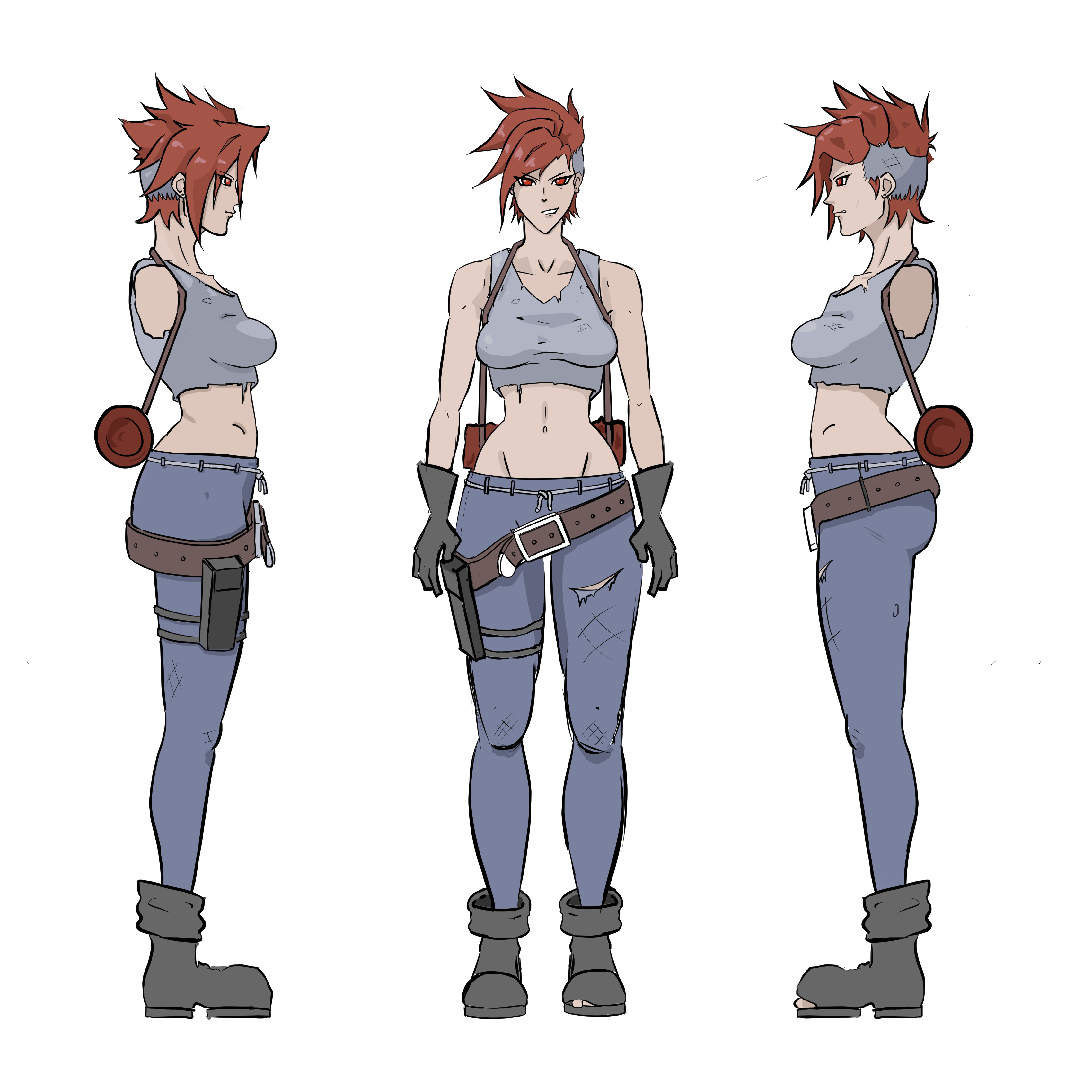 Here's my OC, Lili, from the manga-style webcomic I am currently creating :) | Scrolller