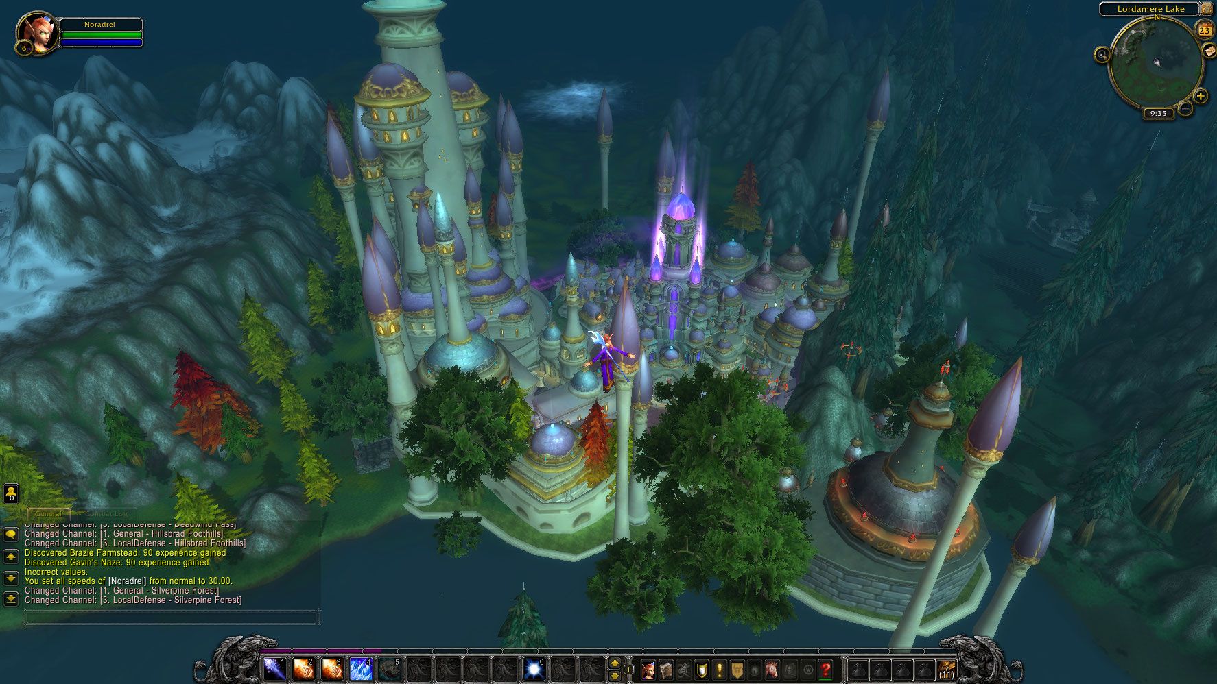Here's what Dalaran would look like if it was still located at Dalaran Crater | Scrolller