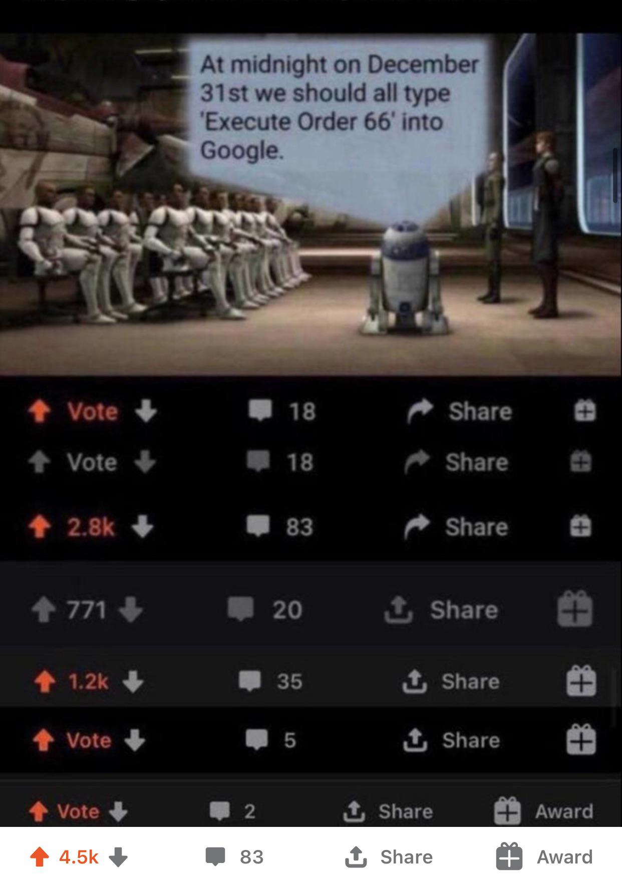 Hey why do all the clones have phone calls | Scrolller