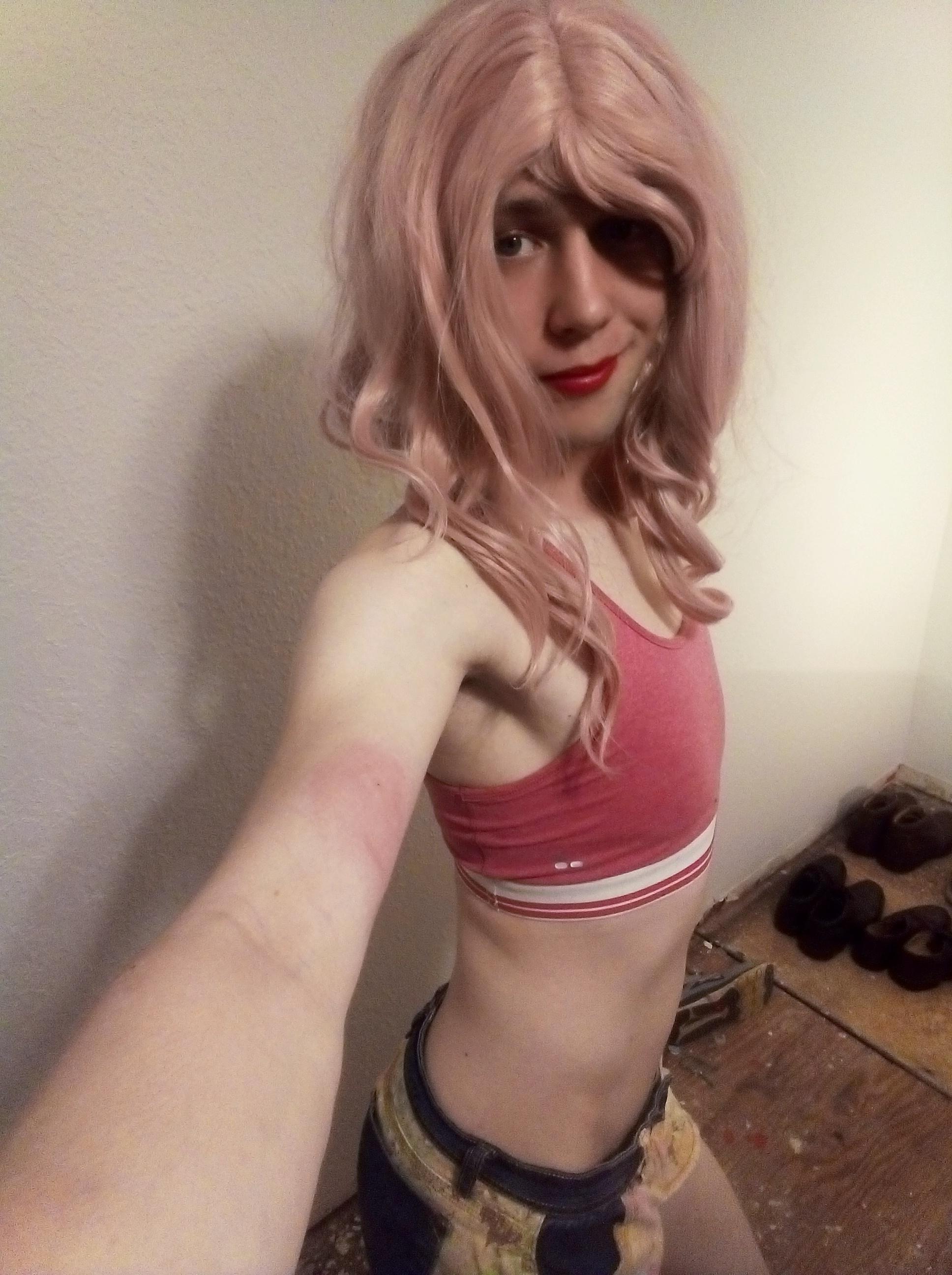 Hi first time posting on this sub, how do you think my feminization is going? | Scrolller