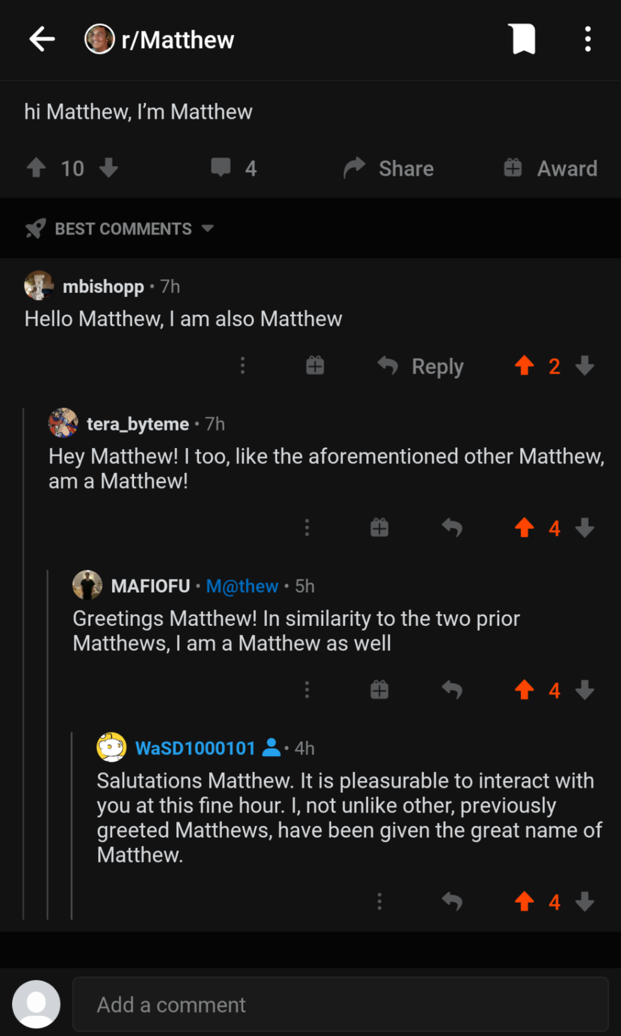 Hi, I'm Matthew | Scrolller