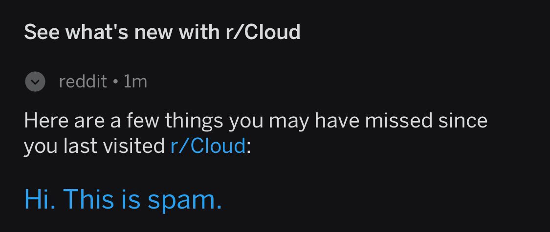 Hi. This is meta. | Scrolller