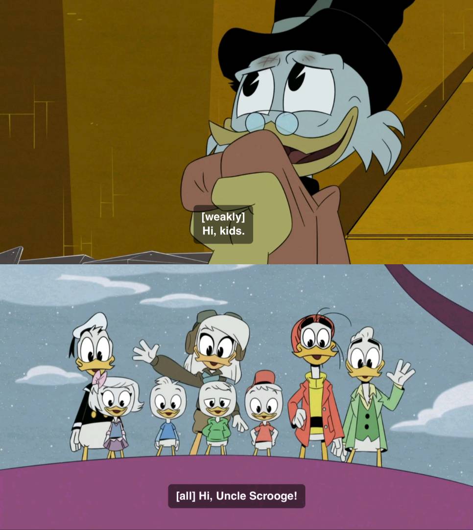 "Hi, Uncle Scrooge!" | Scrolller