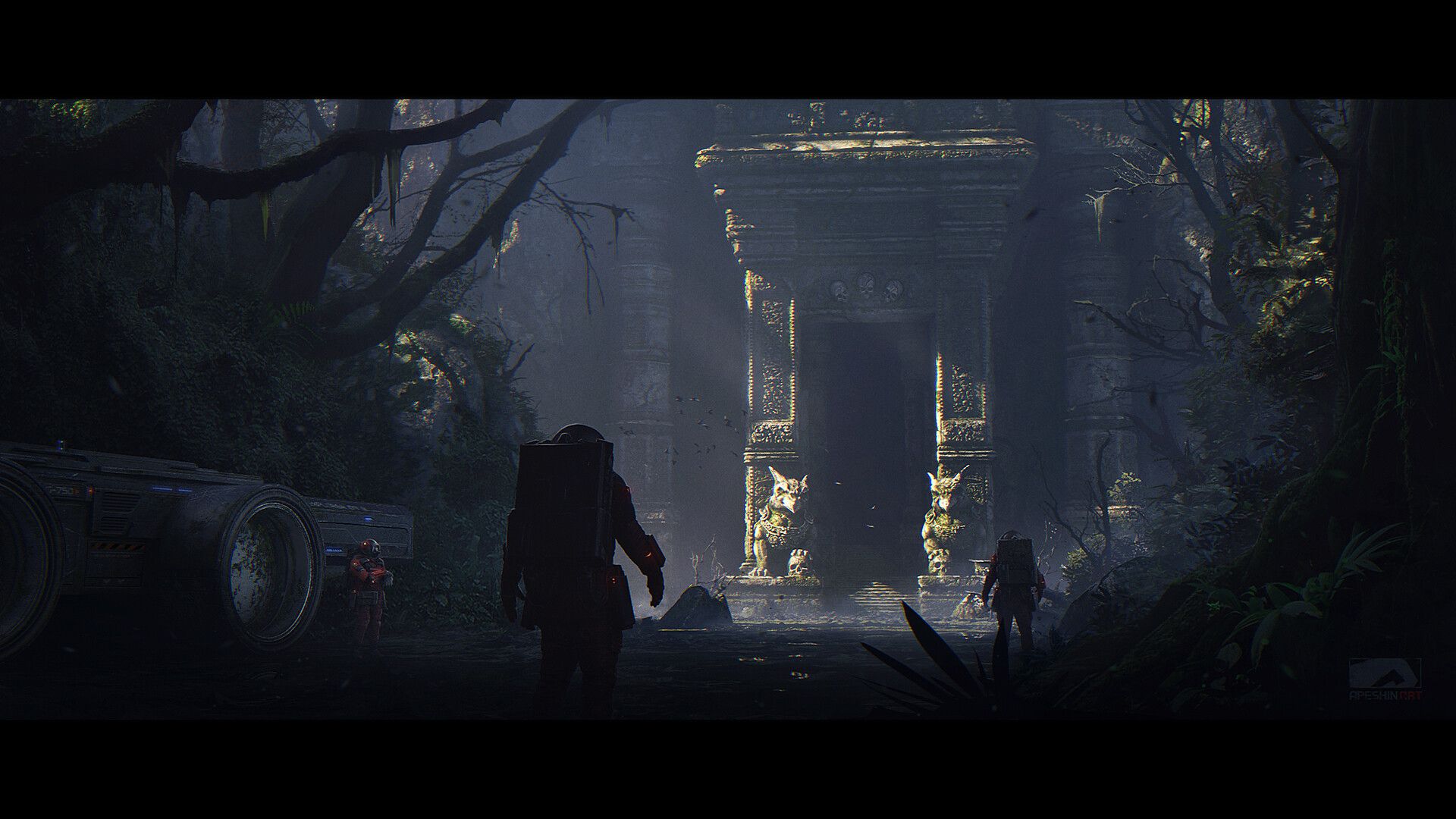 Hidden Temple by Alexander Apeshin | Scrolller