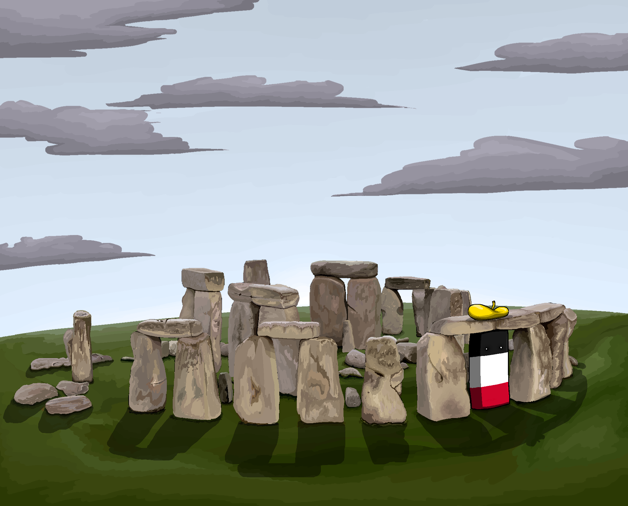 Hiding in Stonehenge | Scrolller