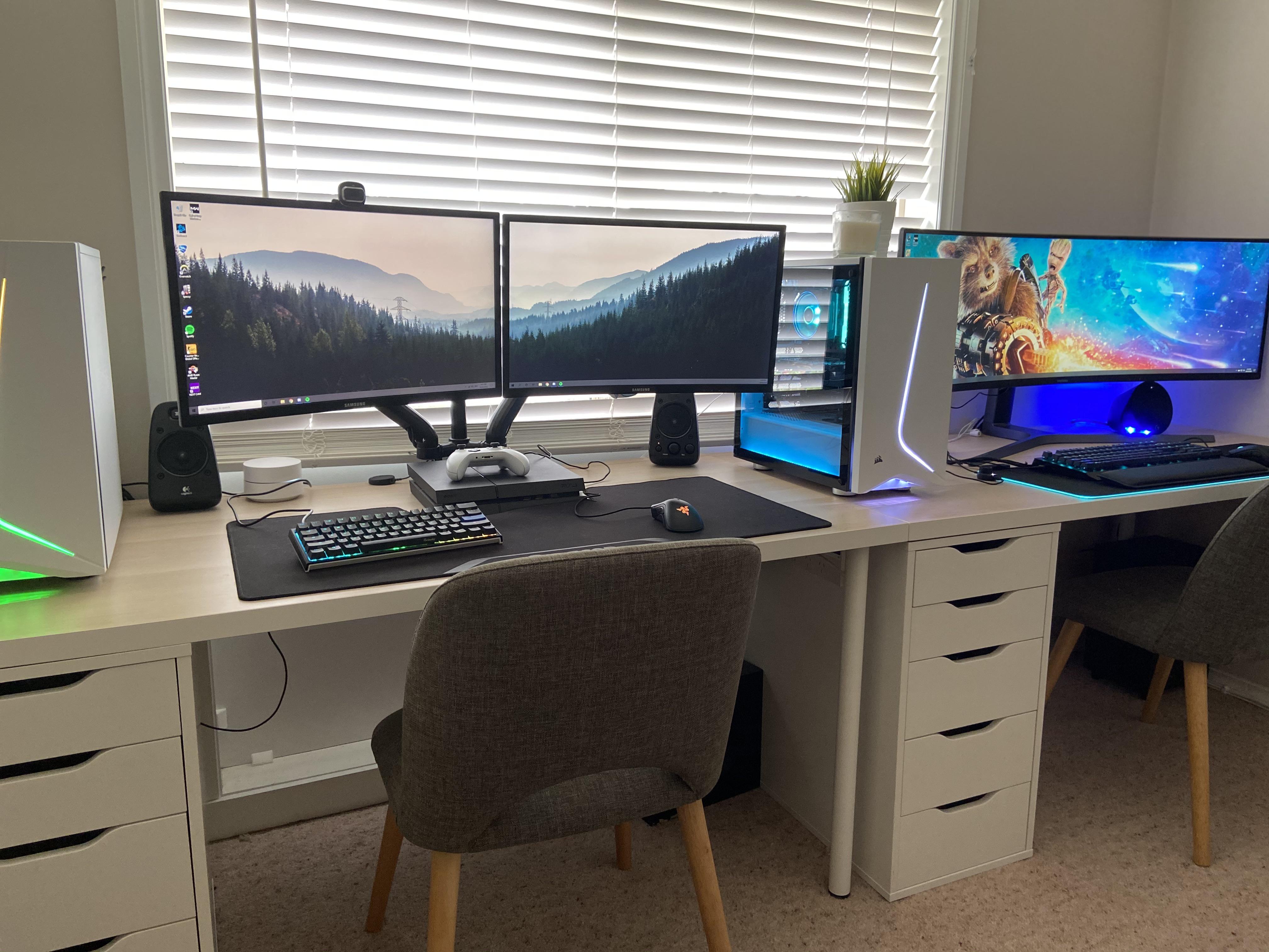 His & His battlestations | Scrolller