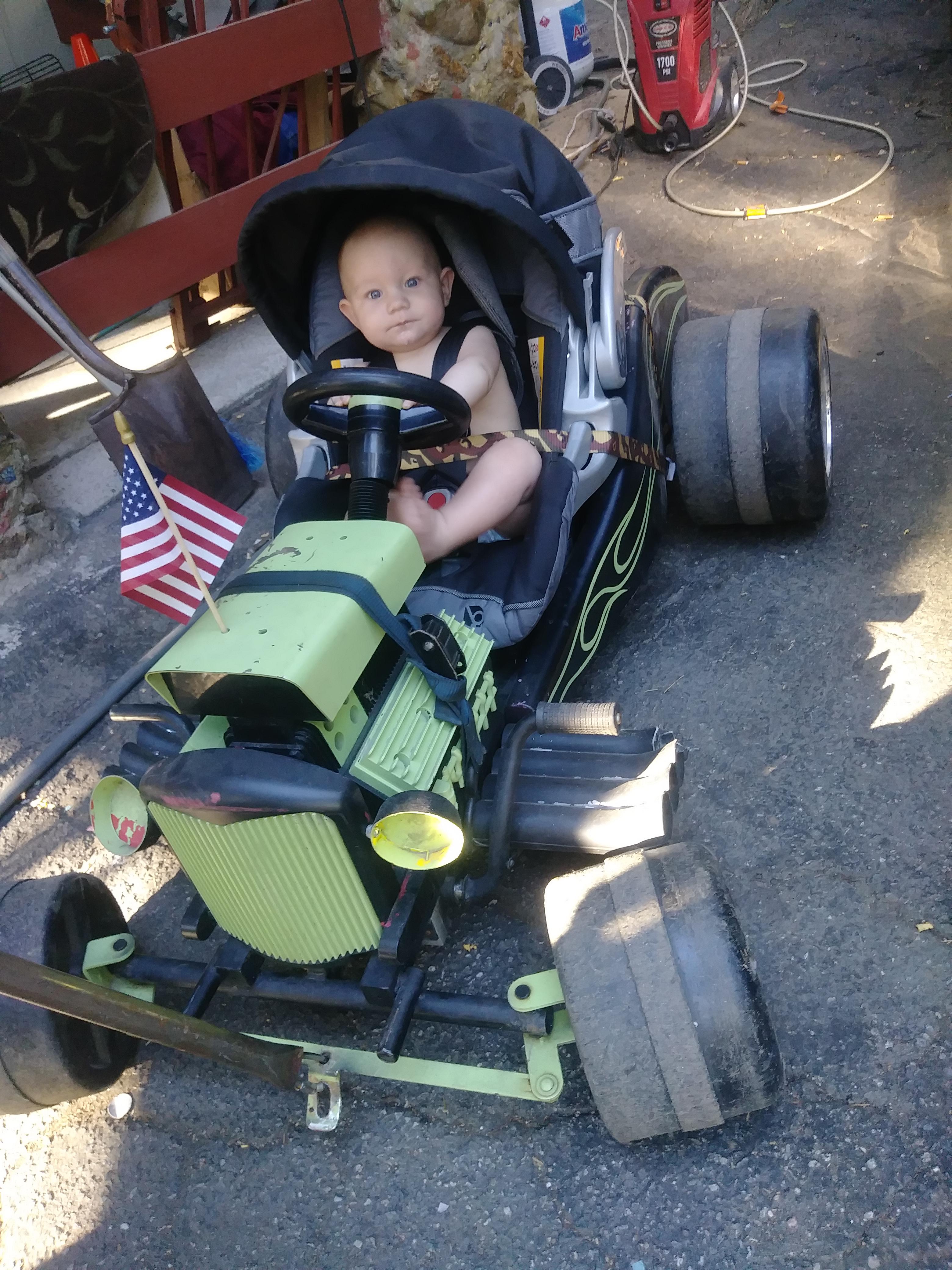 His first ratrod. Starting him out young. | Scrolller