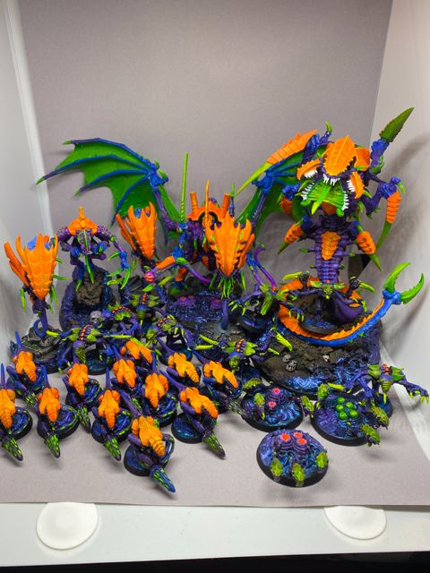 Hive Fleet Aeolid complete! | Scrolller