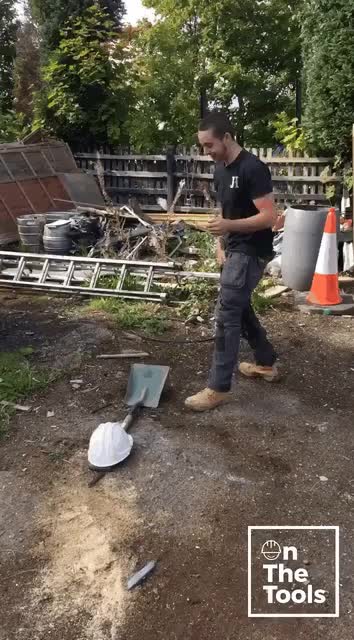 HMB and let's do the hard hat challenge | Scrolller
