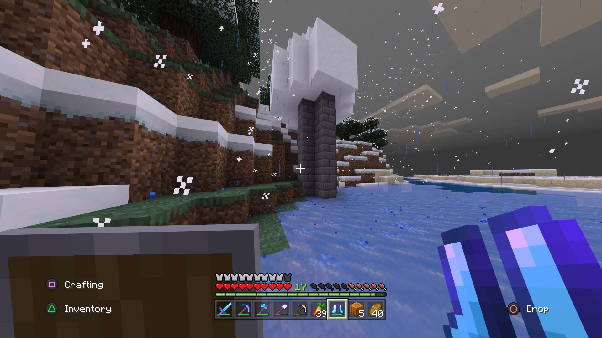 Hmm I wonder if there's a dungeon under this igloo | Scrolller