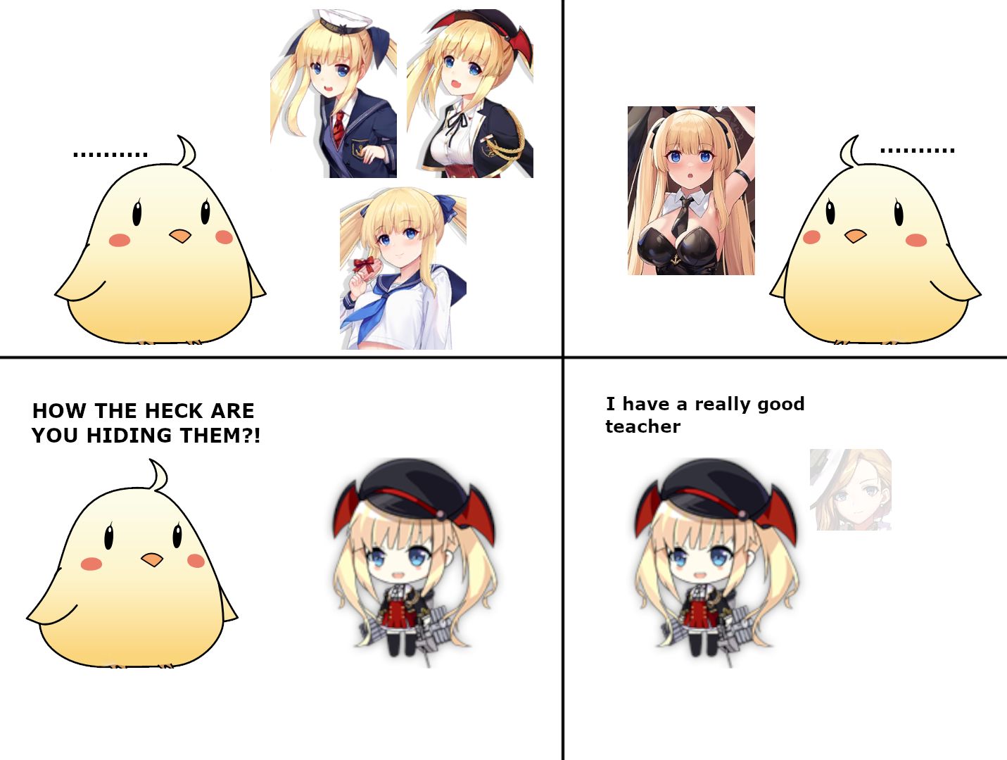 HMS girls back at it again with their secret technique | Scrolller