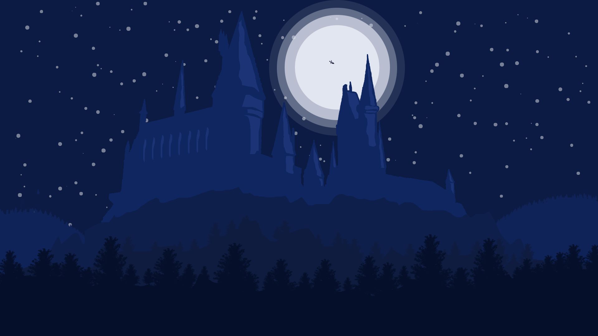 hogwarts at night | Scrolller