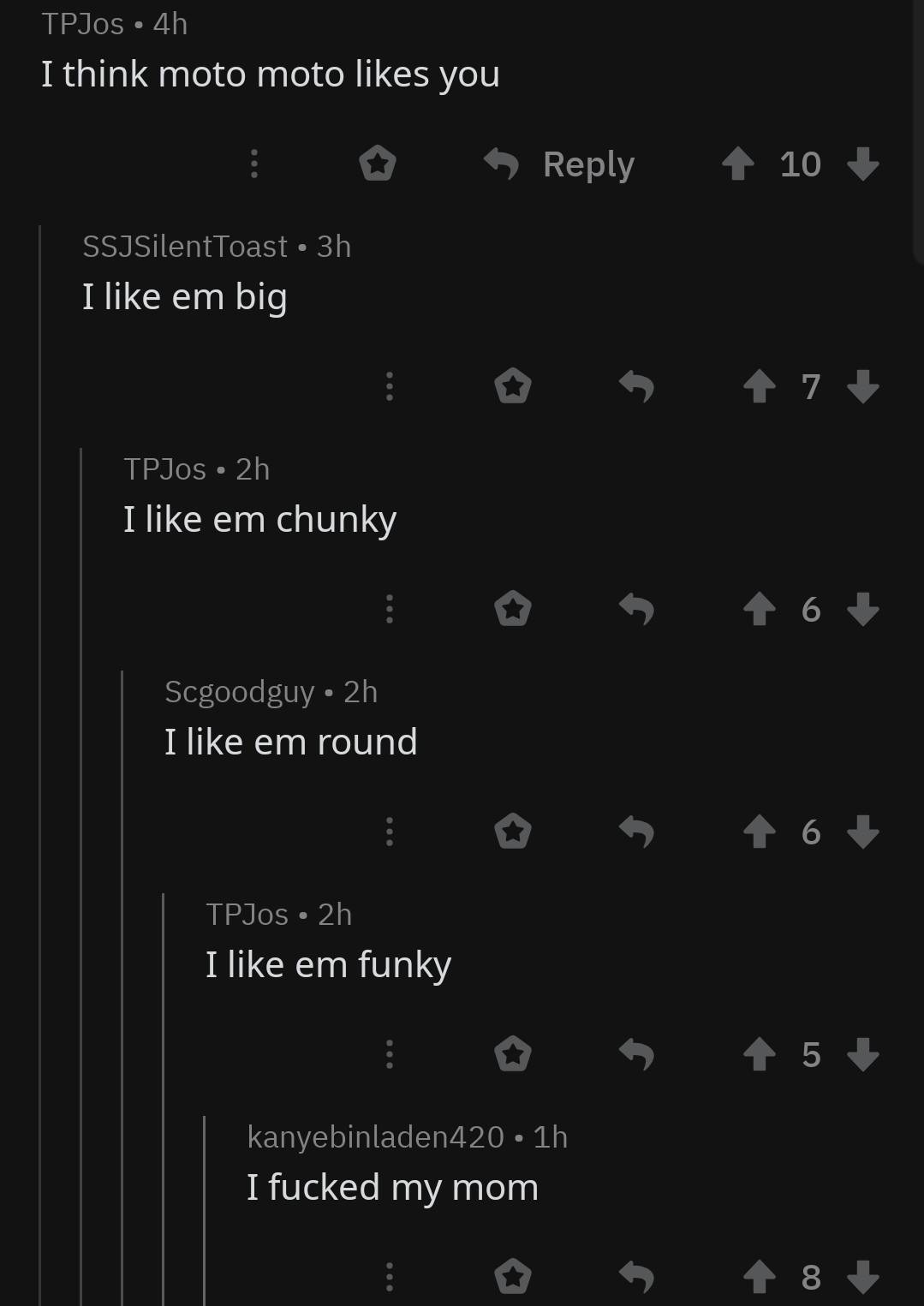 Hold up moto moto | Scrolller