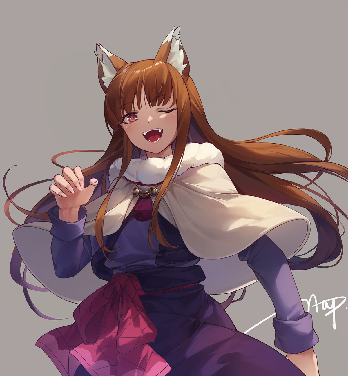 Holo and her sharp teeth | Scrolller