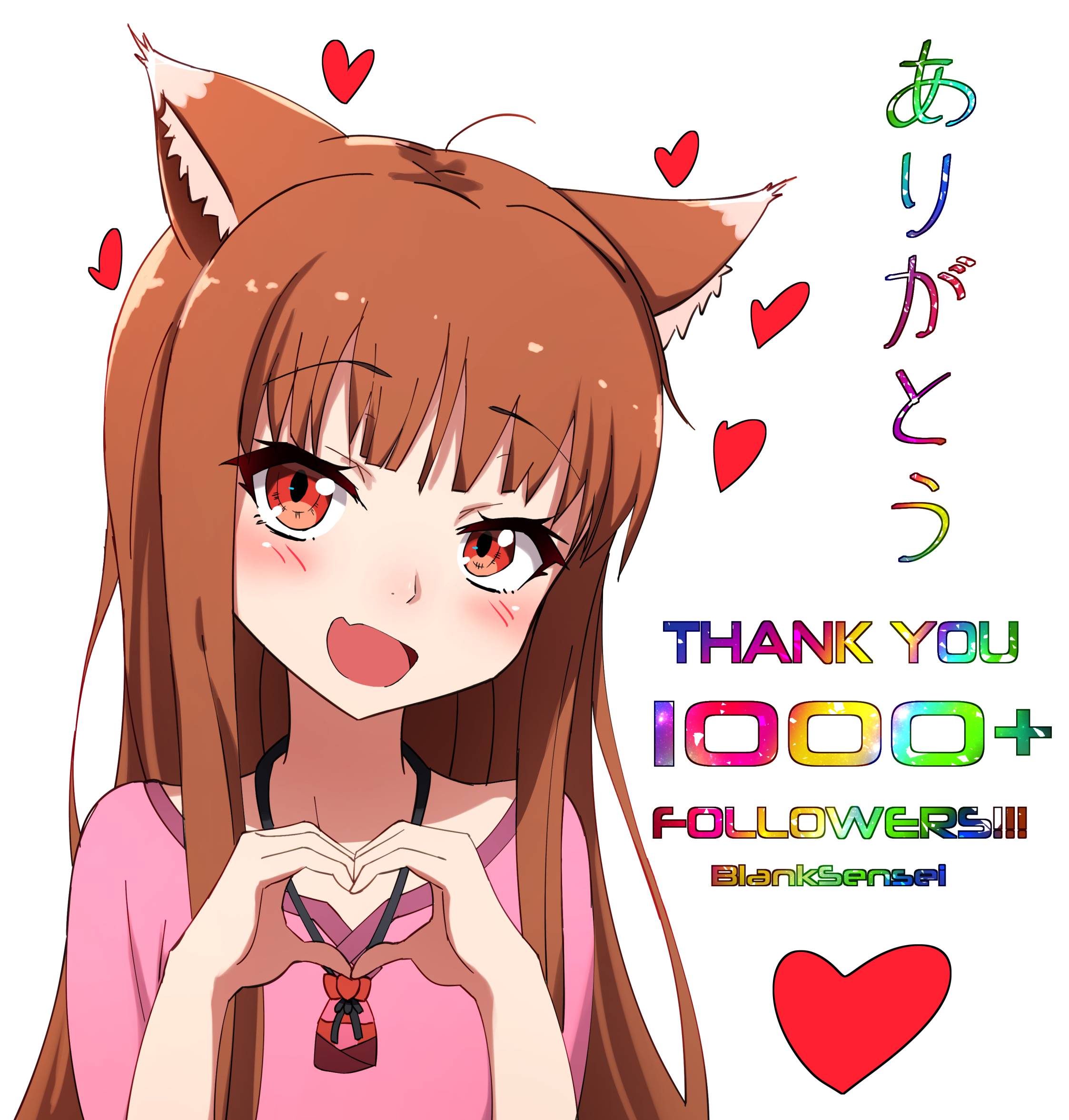 Holo making a heart | Scrolller