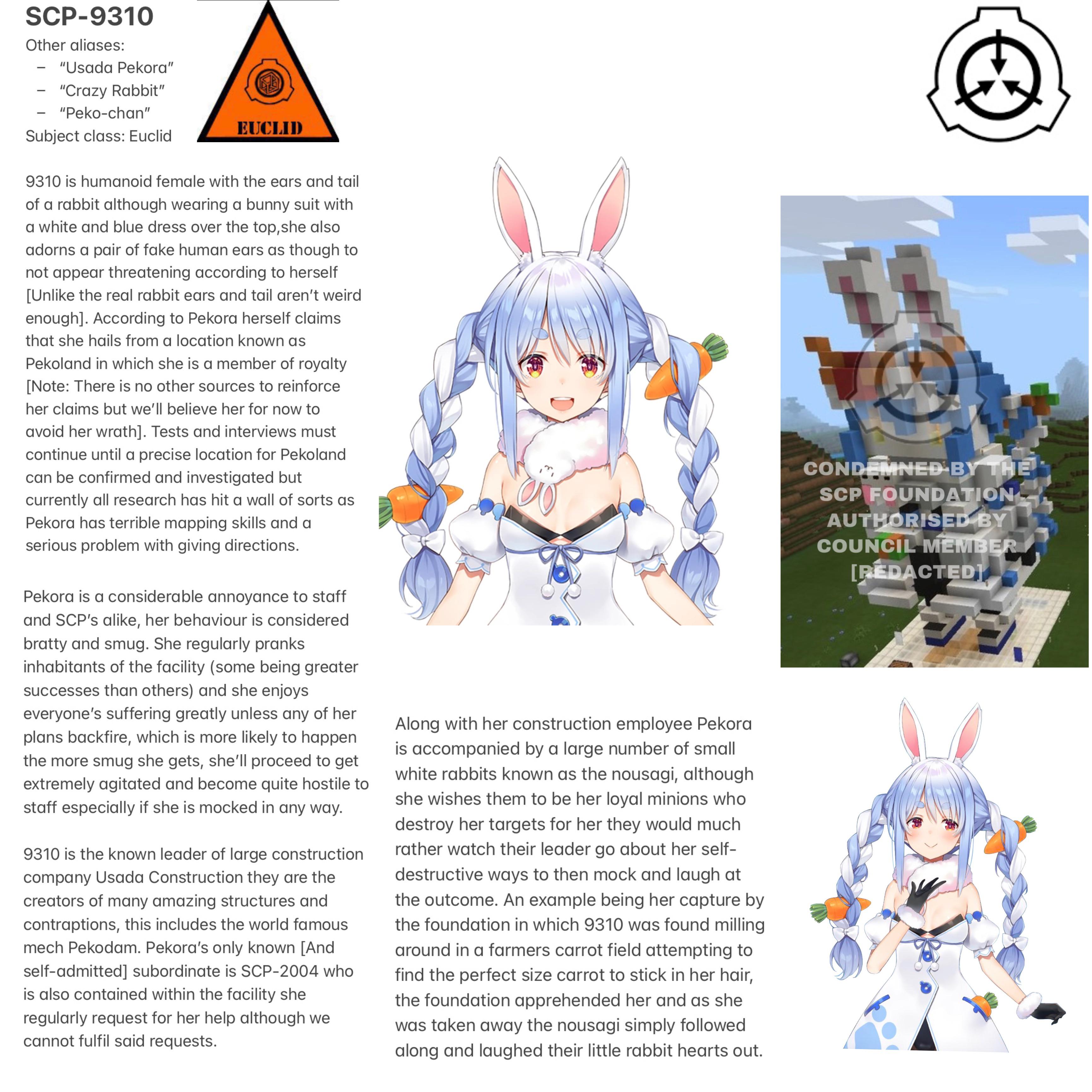 Hololive SCP part 23 SCP-9310 | Scrolller