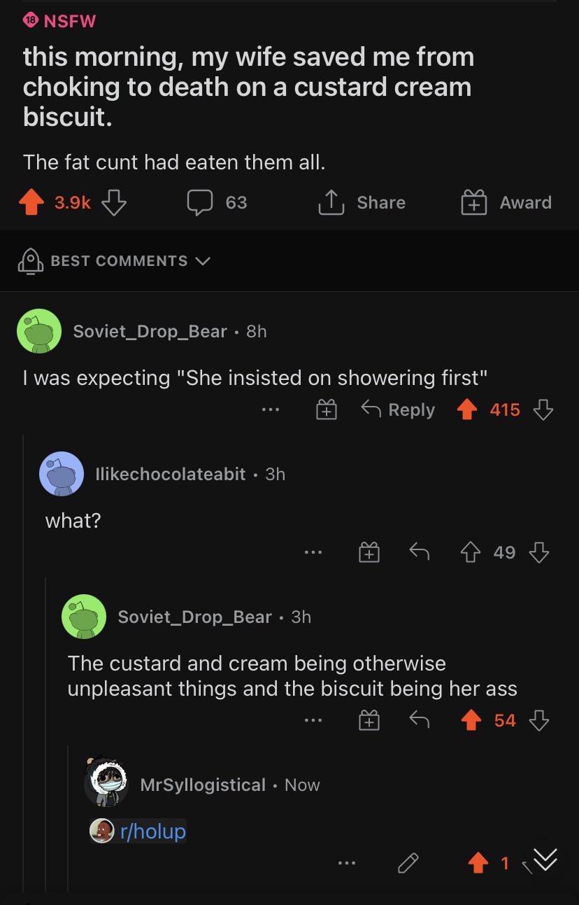 Holup biscuit | Scrolller