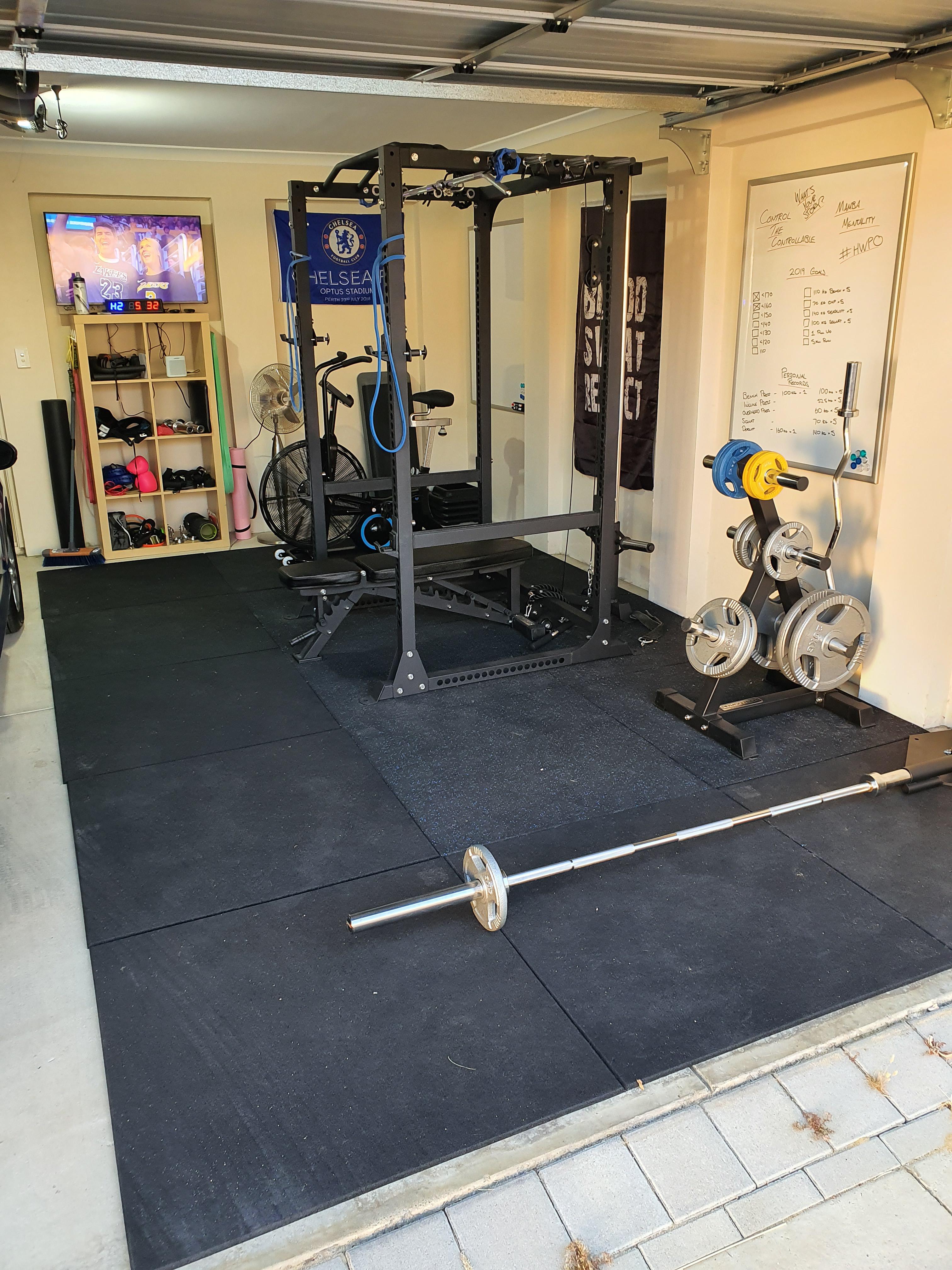 Home Gym Progress Pic | Scrolller