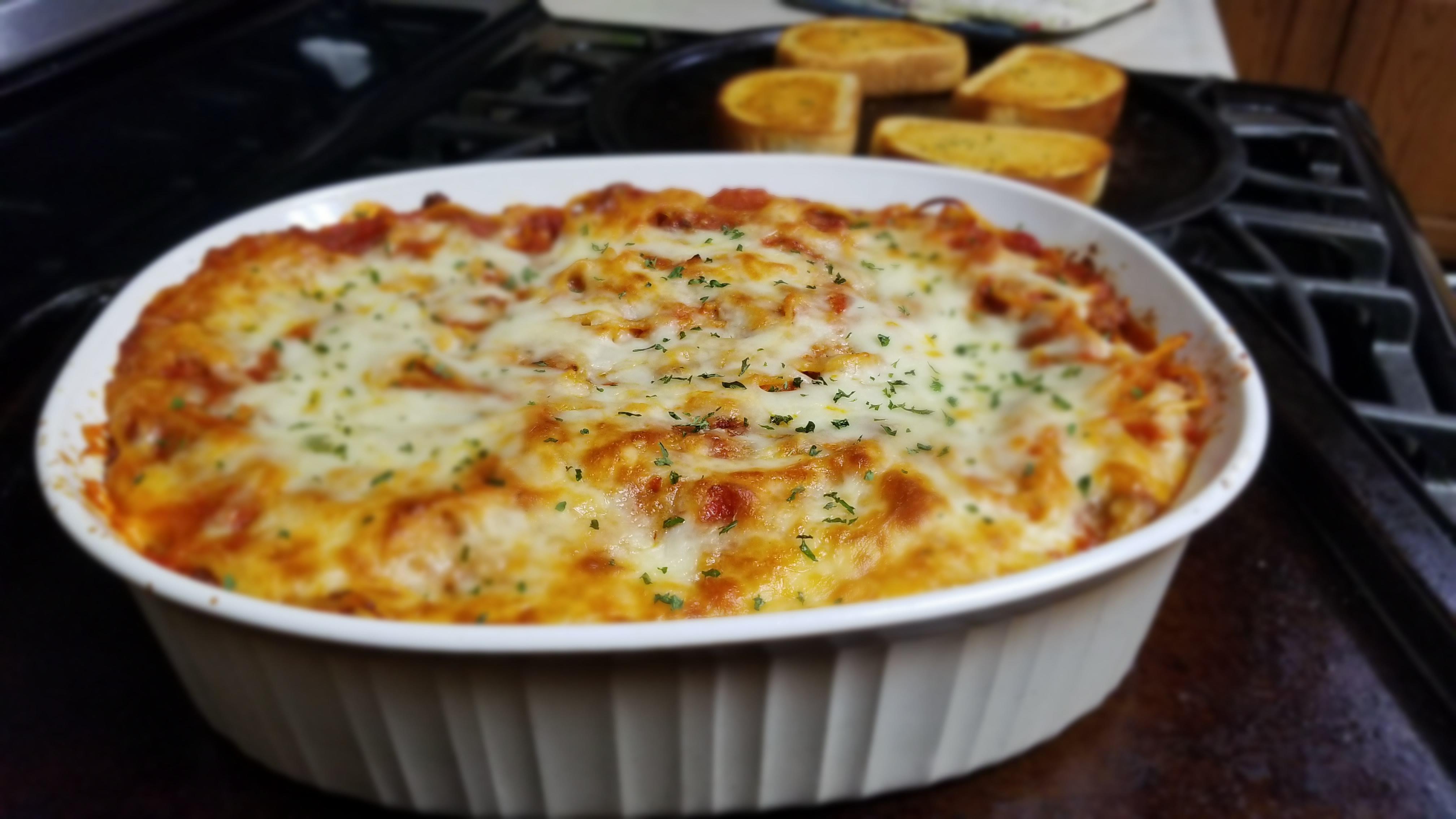 [Homemade] Baked Spaghetti | Scrolller