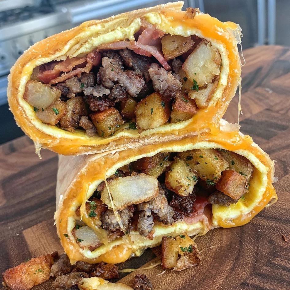 [Homemade] Breakfast Burrito | Scrolller