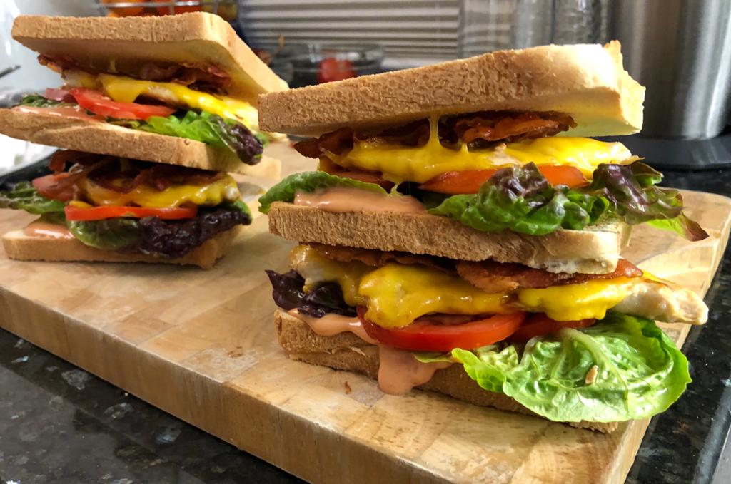 Homemade Club Sandwich | Scrolller