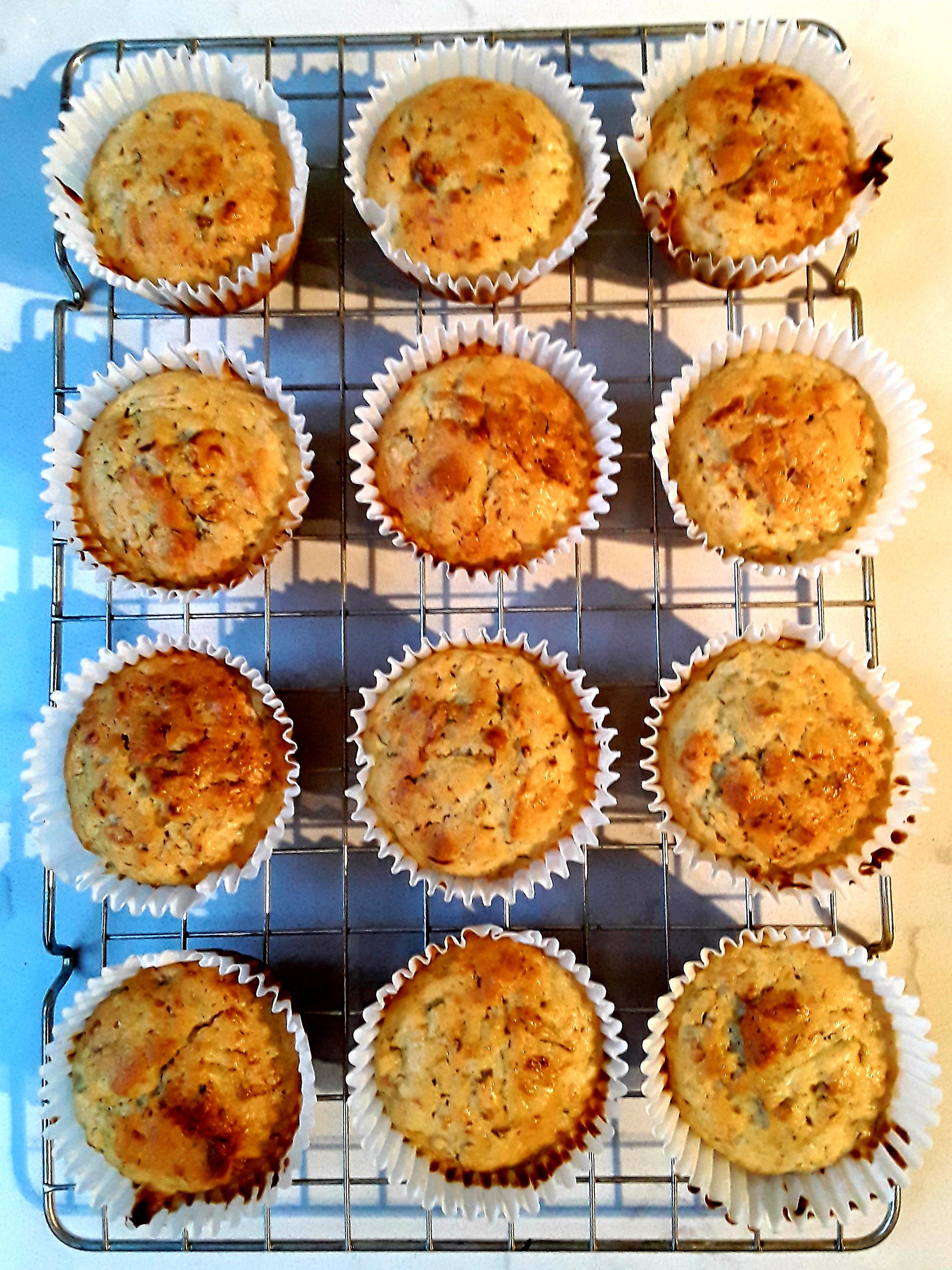 [homemade] courgette, lemon and walnut muffins | Scrolller