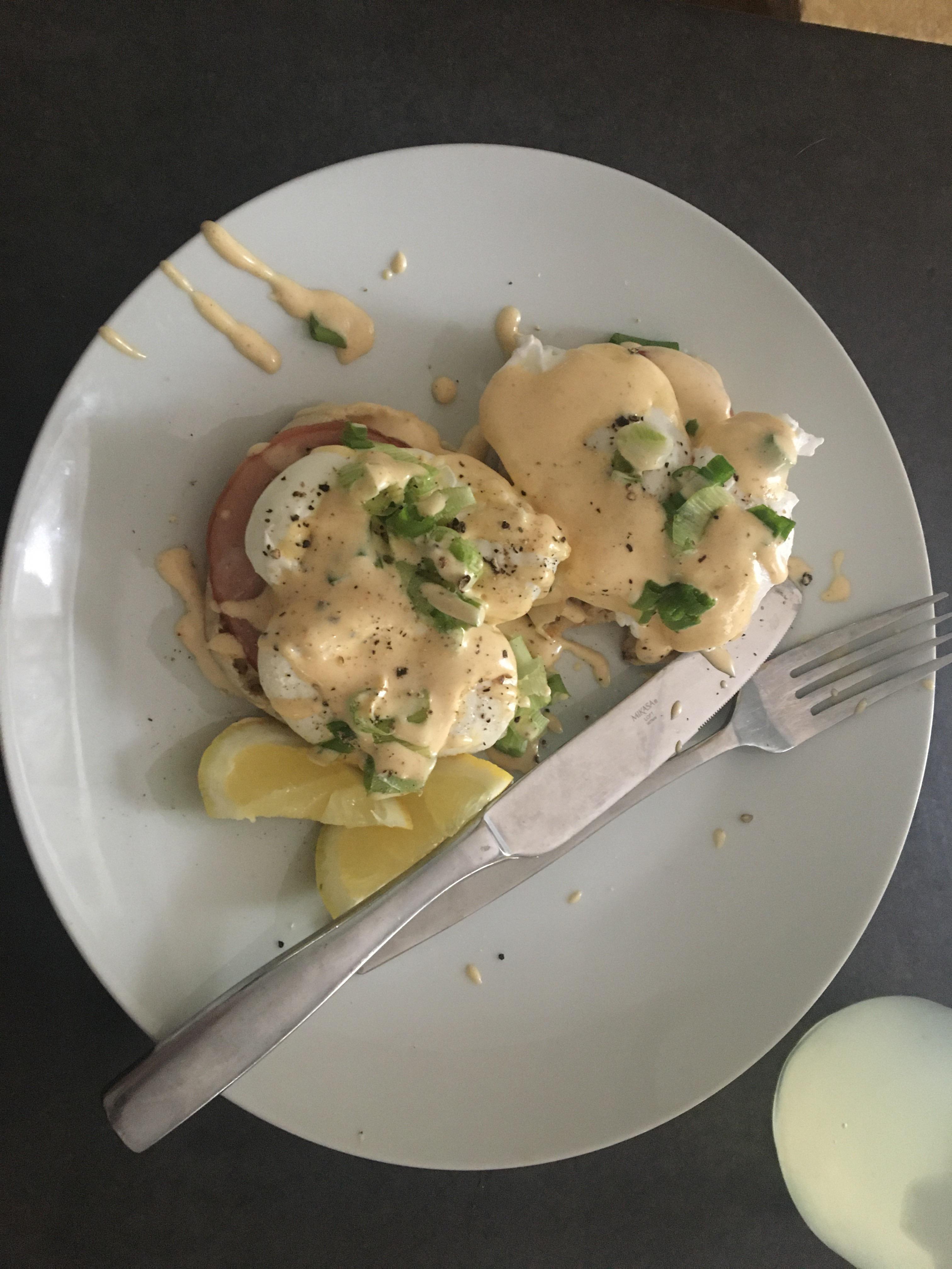 Homemade Eggs Benedict - Yum! | Scrolller