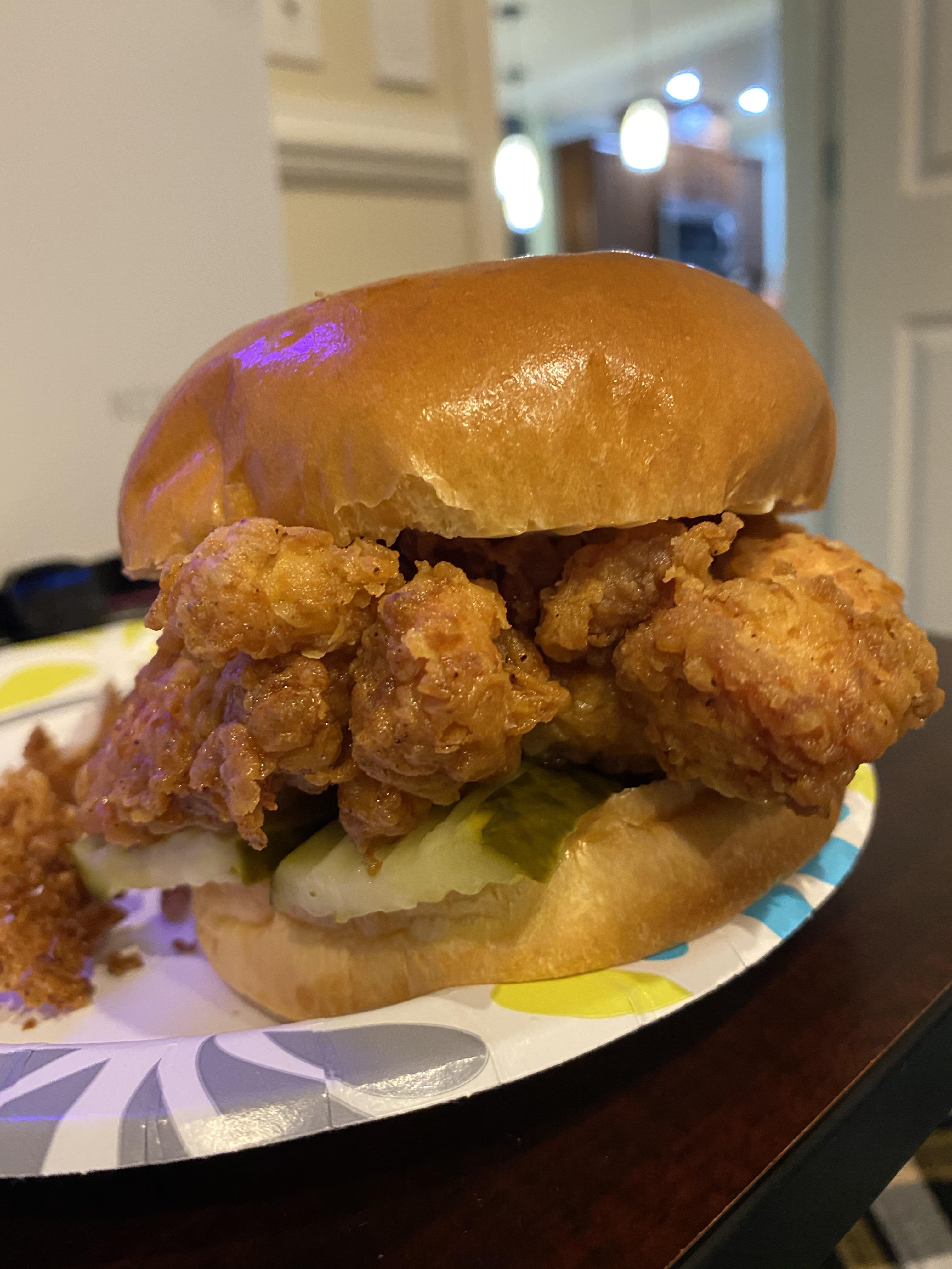 Homemade Fried Chicken Sammich | Scrolller