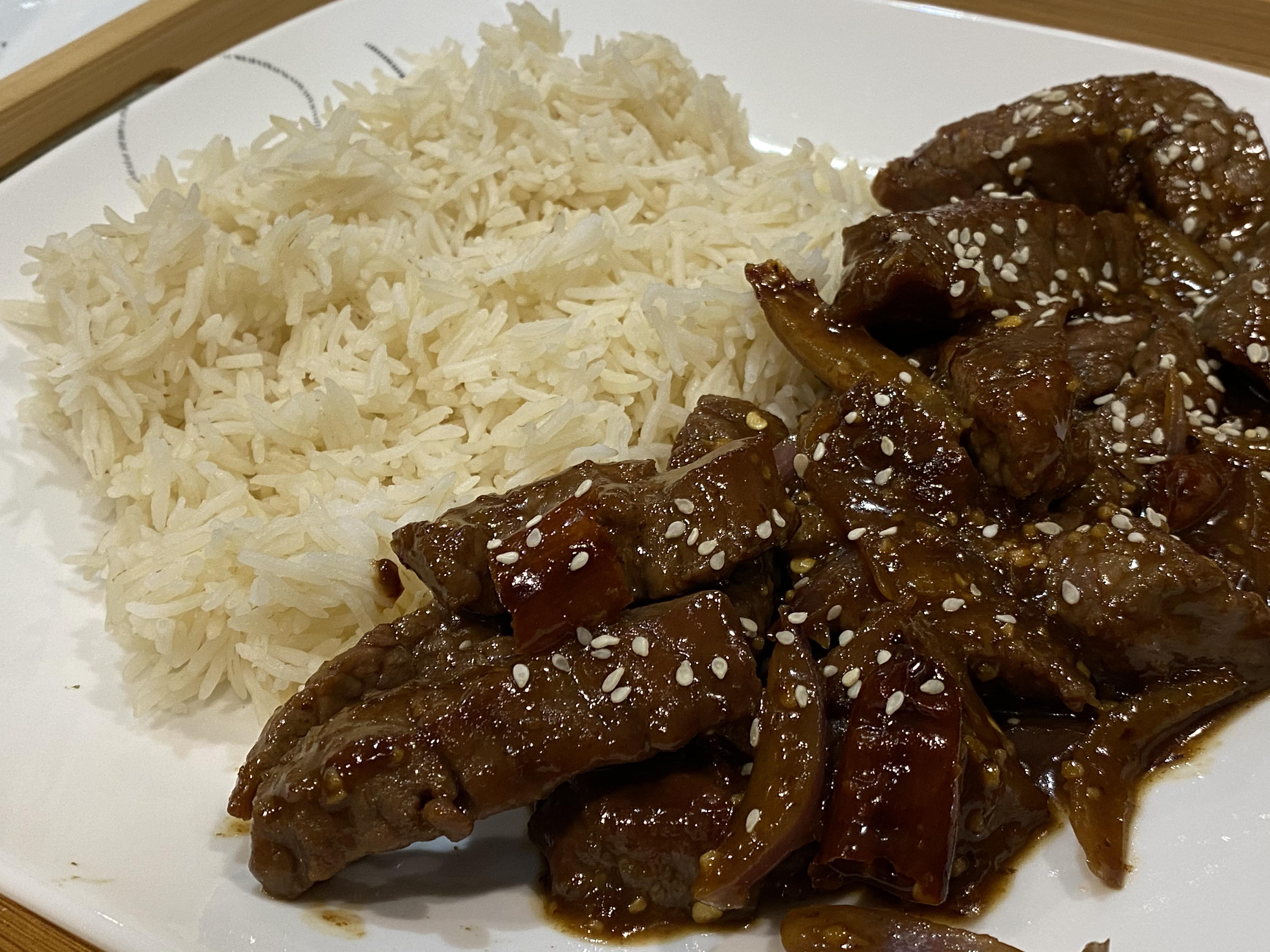[Homemade] Husband cooked Mongolian Beef, it turned out beyond delicious! | Scrolller