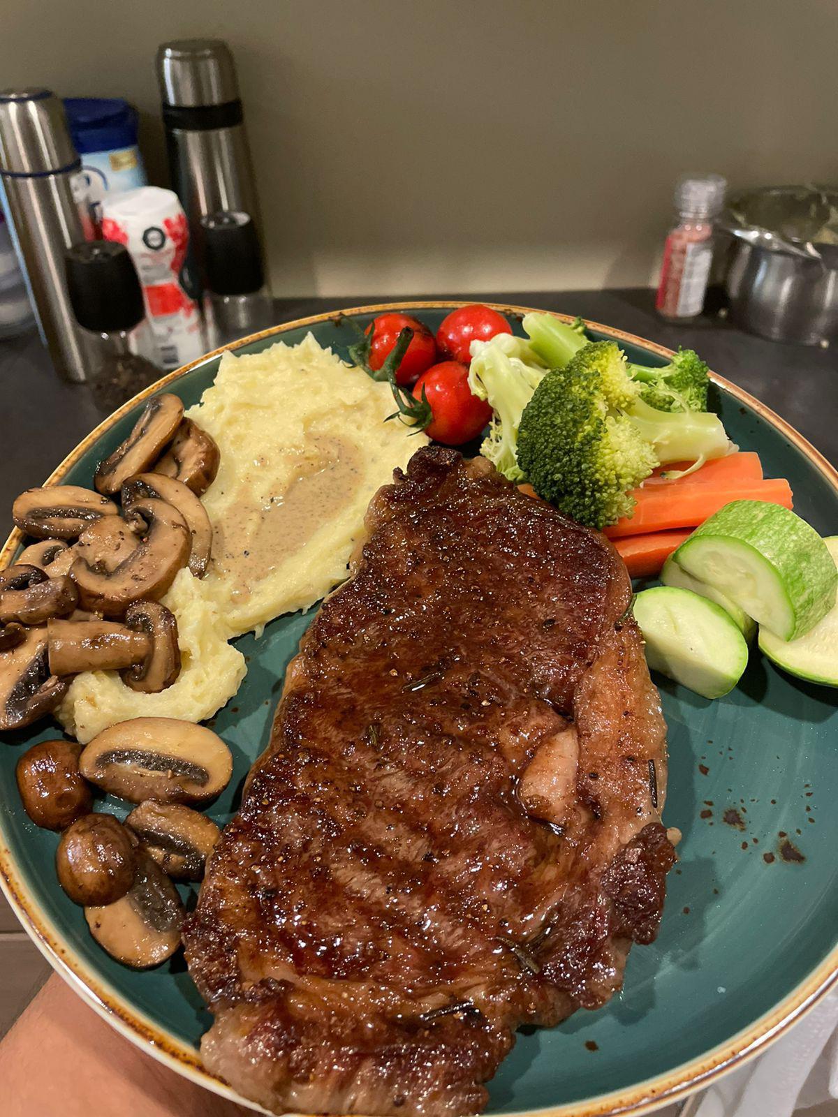 [homemade] kiwami wagyu ribeye steak | Scrolller