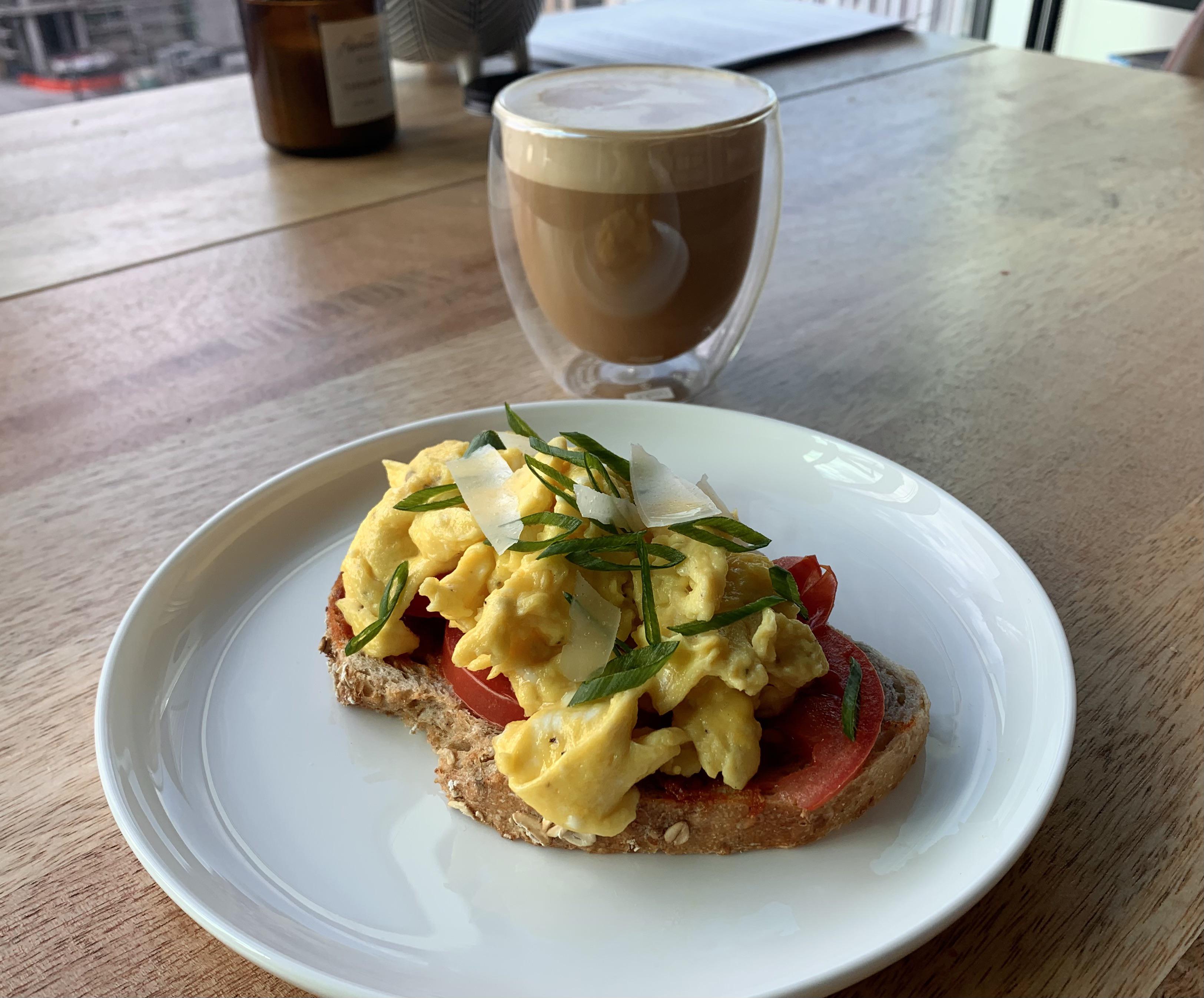 [Homemade] Nduja and Scrambled Egg Toast | Scrolller