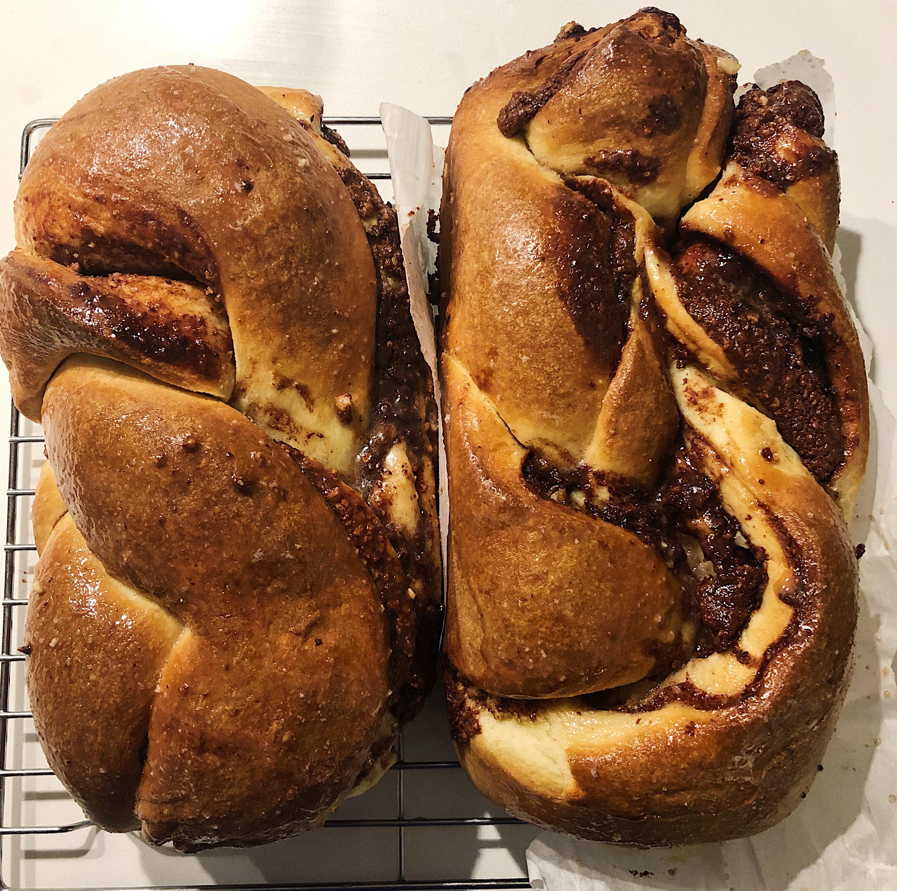 [Homemade] Nutella babka with homemade Nutella | Scrolller