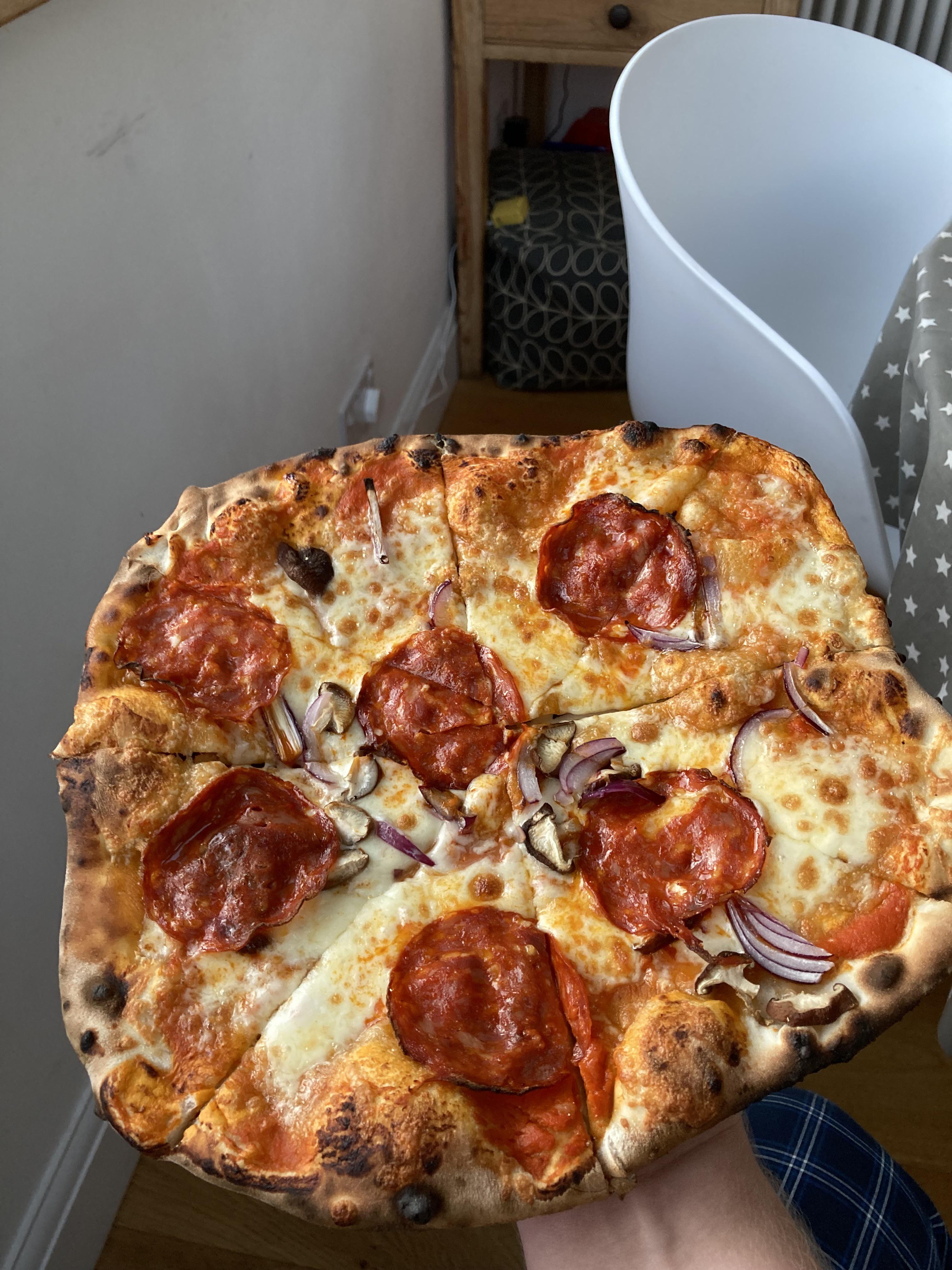 [Homemade] Pepperoni pizza. | Scrolller