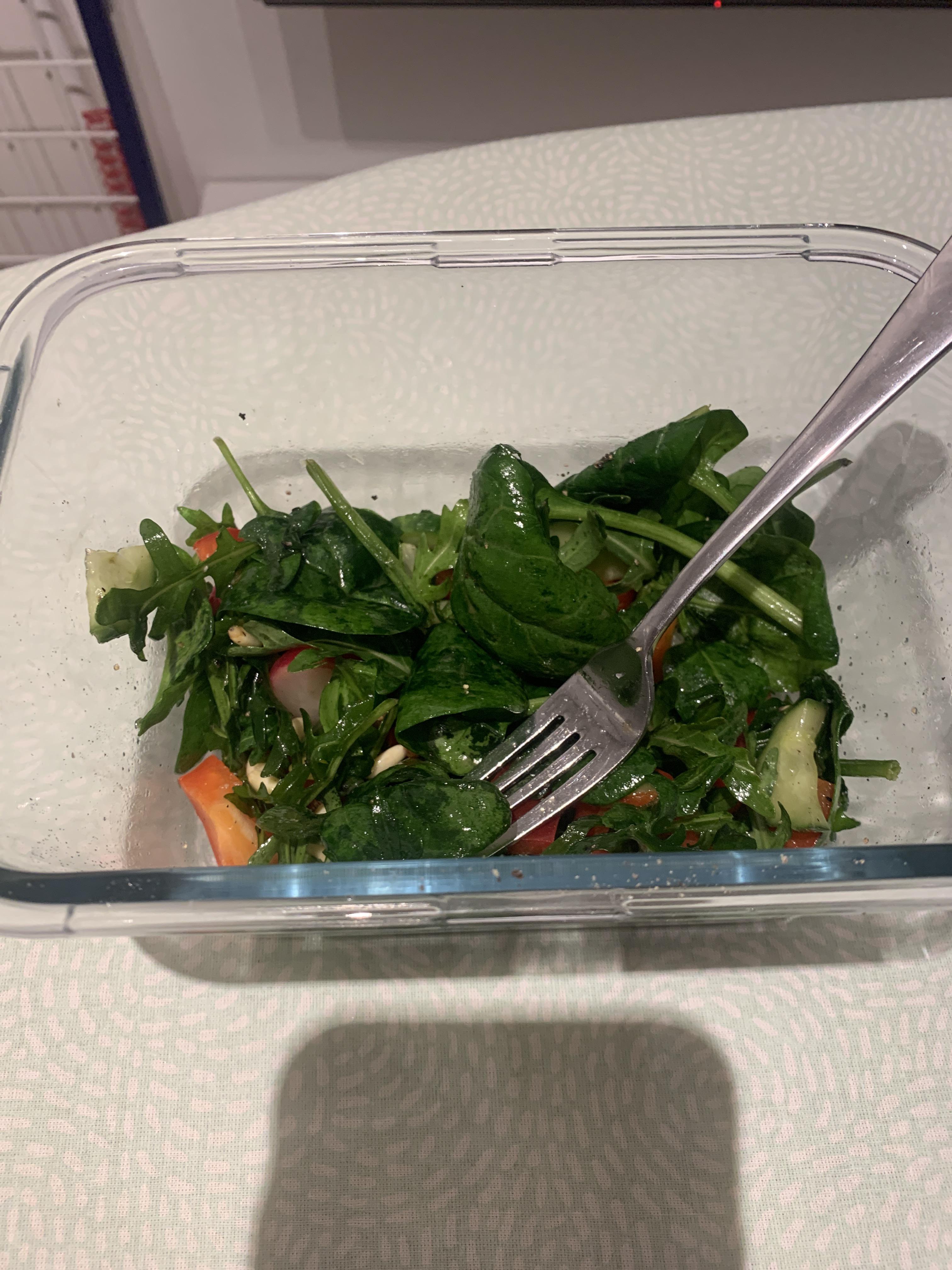 Homemade salad by my mom | Scrolller