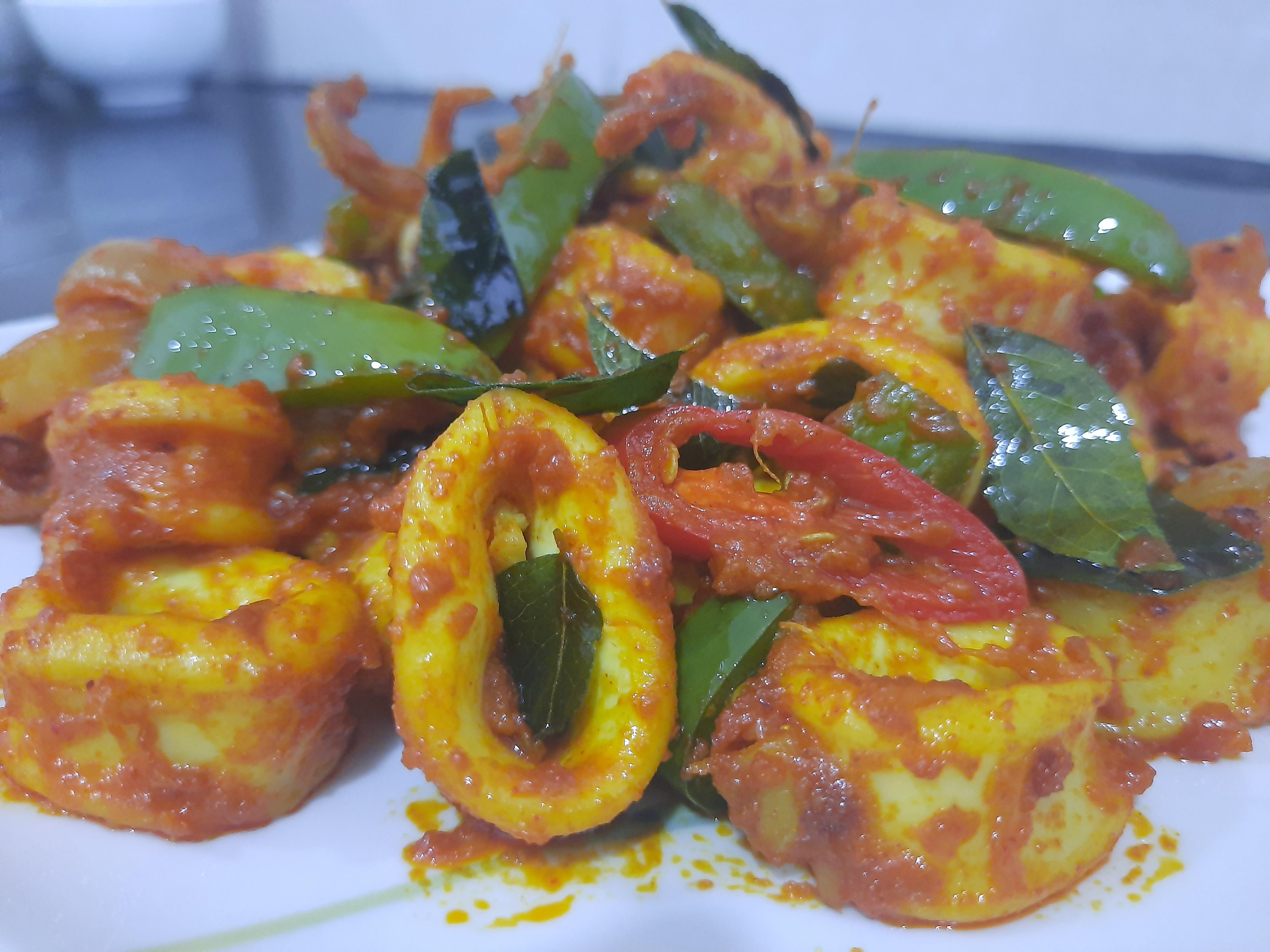 Homemade Spicy Squids | Scrolller